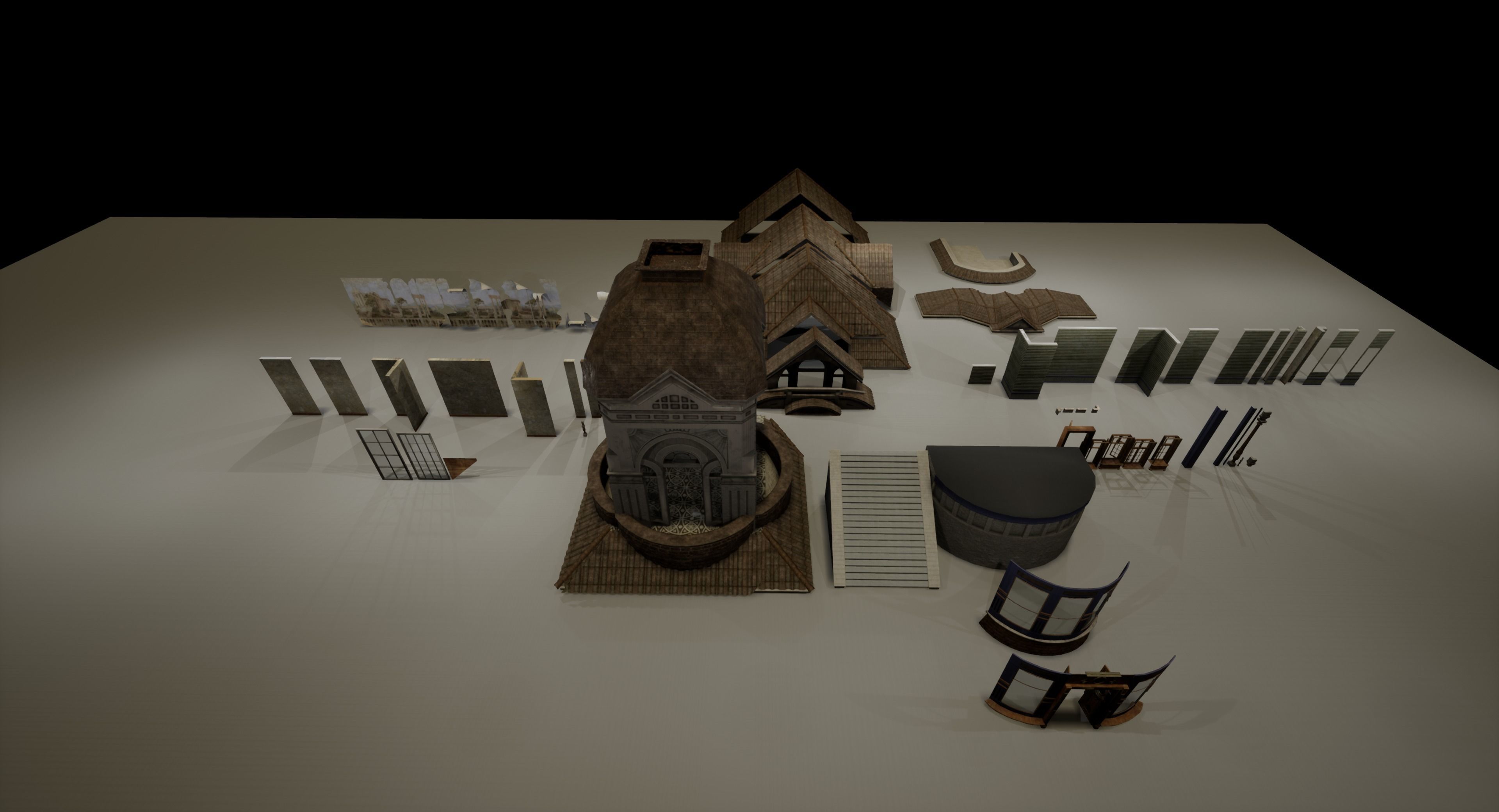 Horror House Pack Creepy free VR / AR / low-poly 3D model | CGTrader