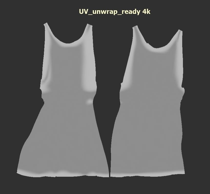 3D model slave robe VR / AR / low-poly | CGTrader