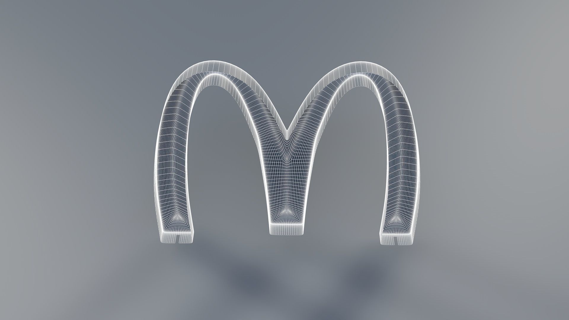 Mcdonalds Logo 3D model | CGTrader
