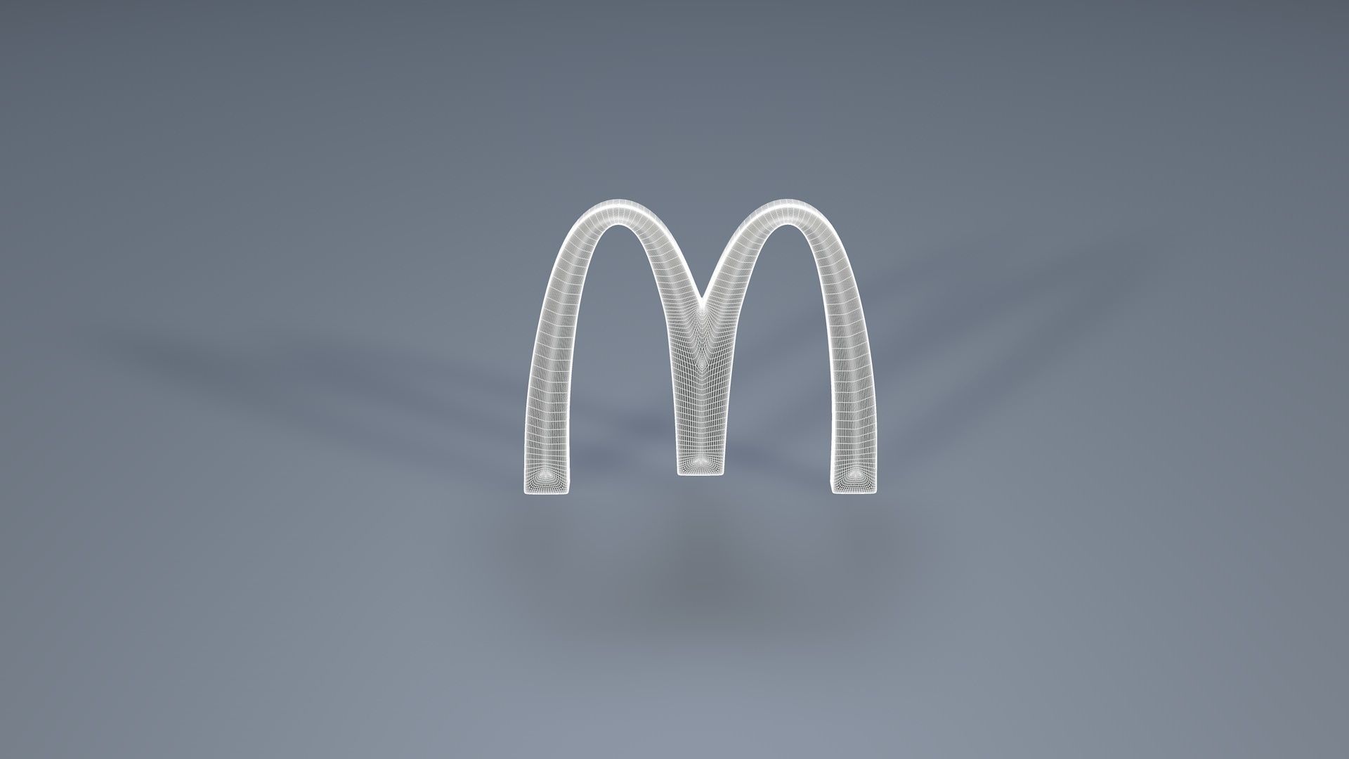 Mcdonalds Logo 3D model | CGTrader