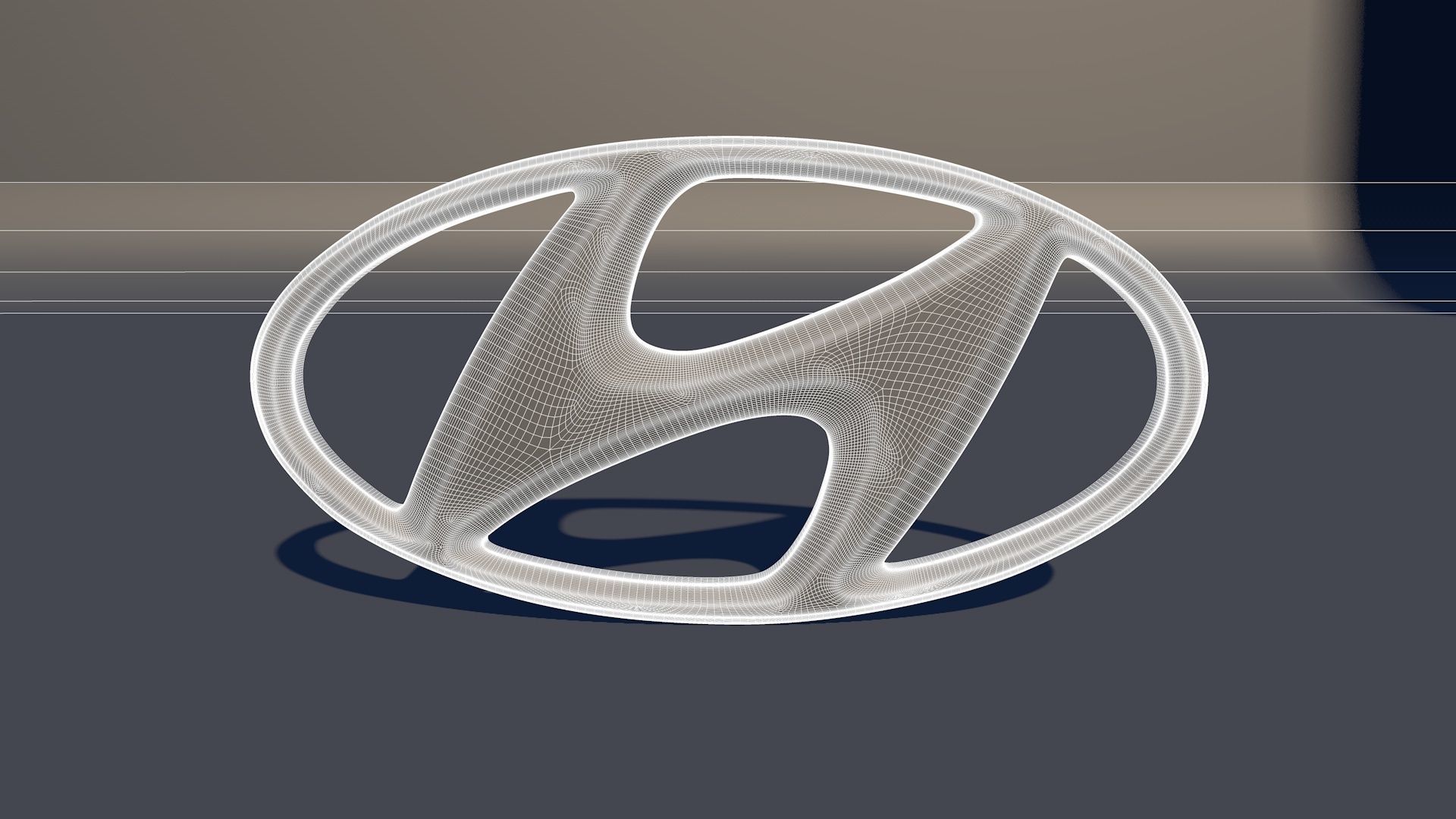 Hyundai Emblem 3D model | CGTrader
