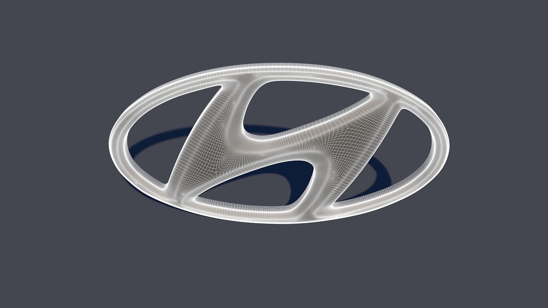 Hyundai Emblem 3D model | CGTrader