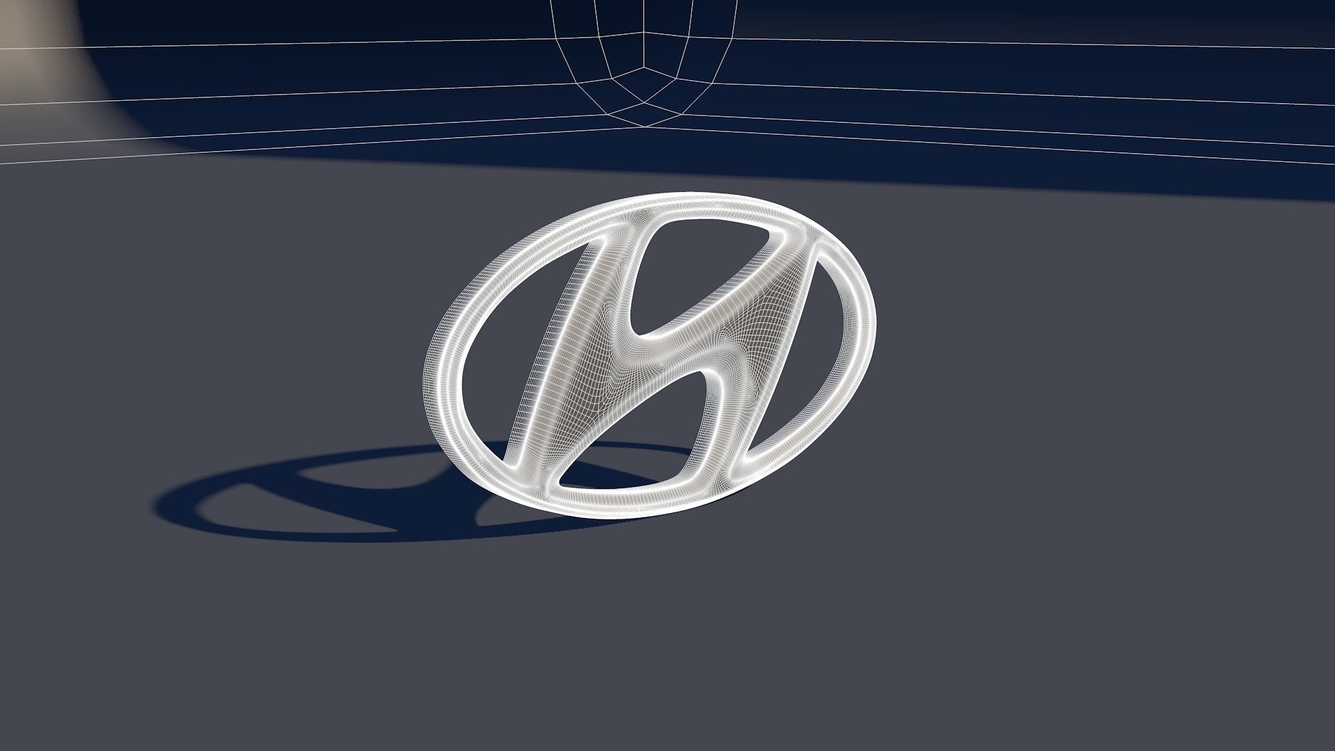 Hyundai Emblem 3D model | CGTrader