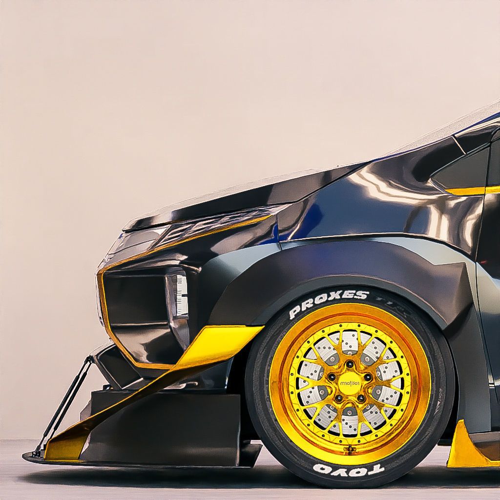 3D model Mitsubishi Xpander 2020 Custom Widebody Kits VR / AR / low ...