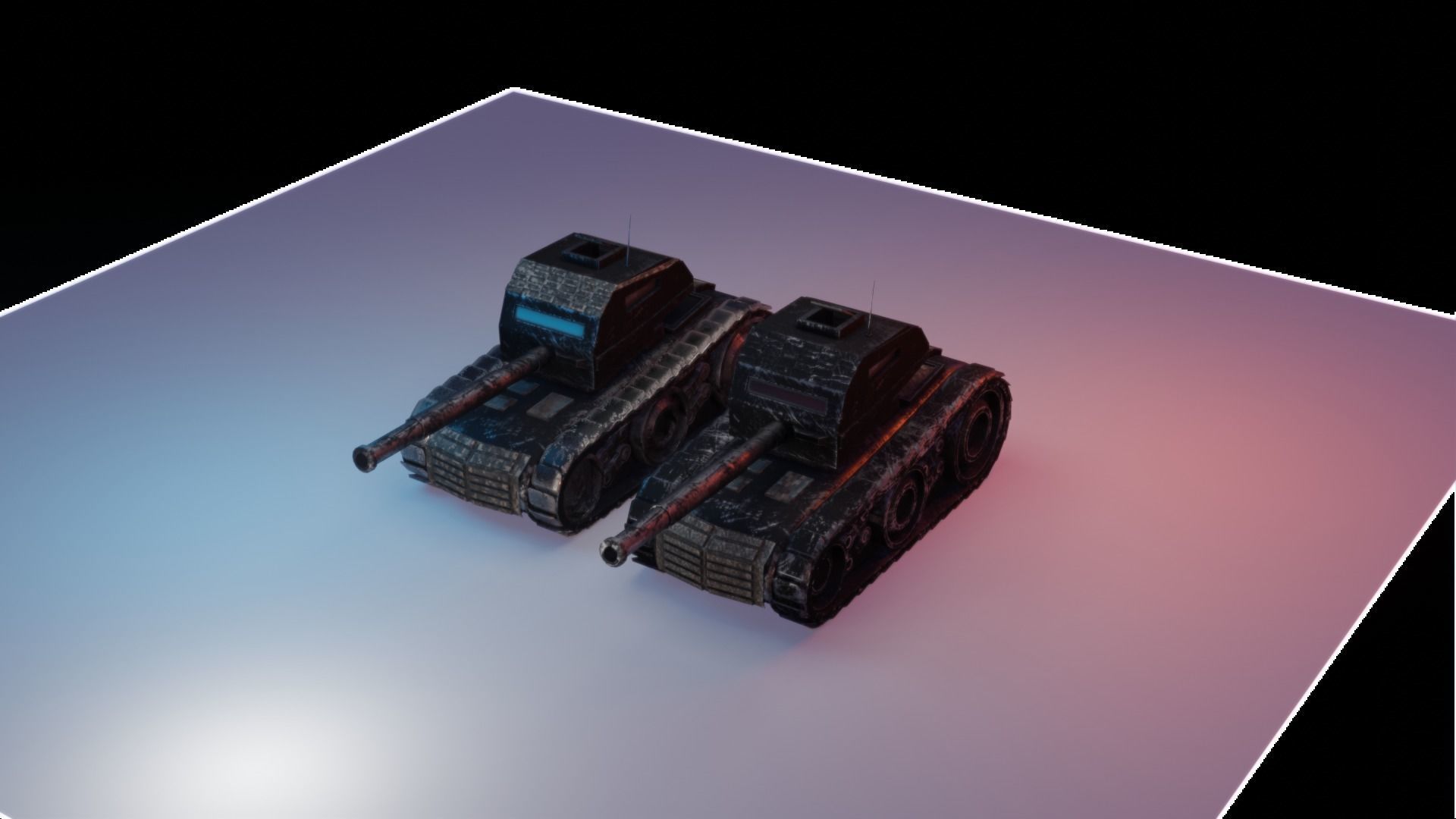 3D model Heavy rmored tank VR / AR / low-poly | CGTrader