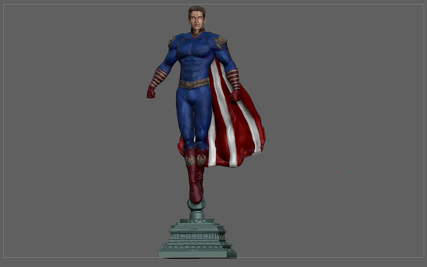 HOMELANDER STATUE THE BOYS AMAZON 3D PRINT 3D model 3D printable | CGTrader