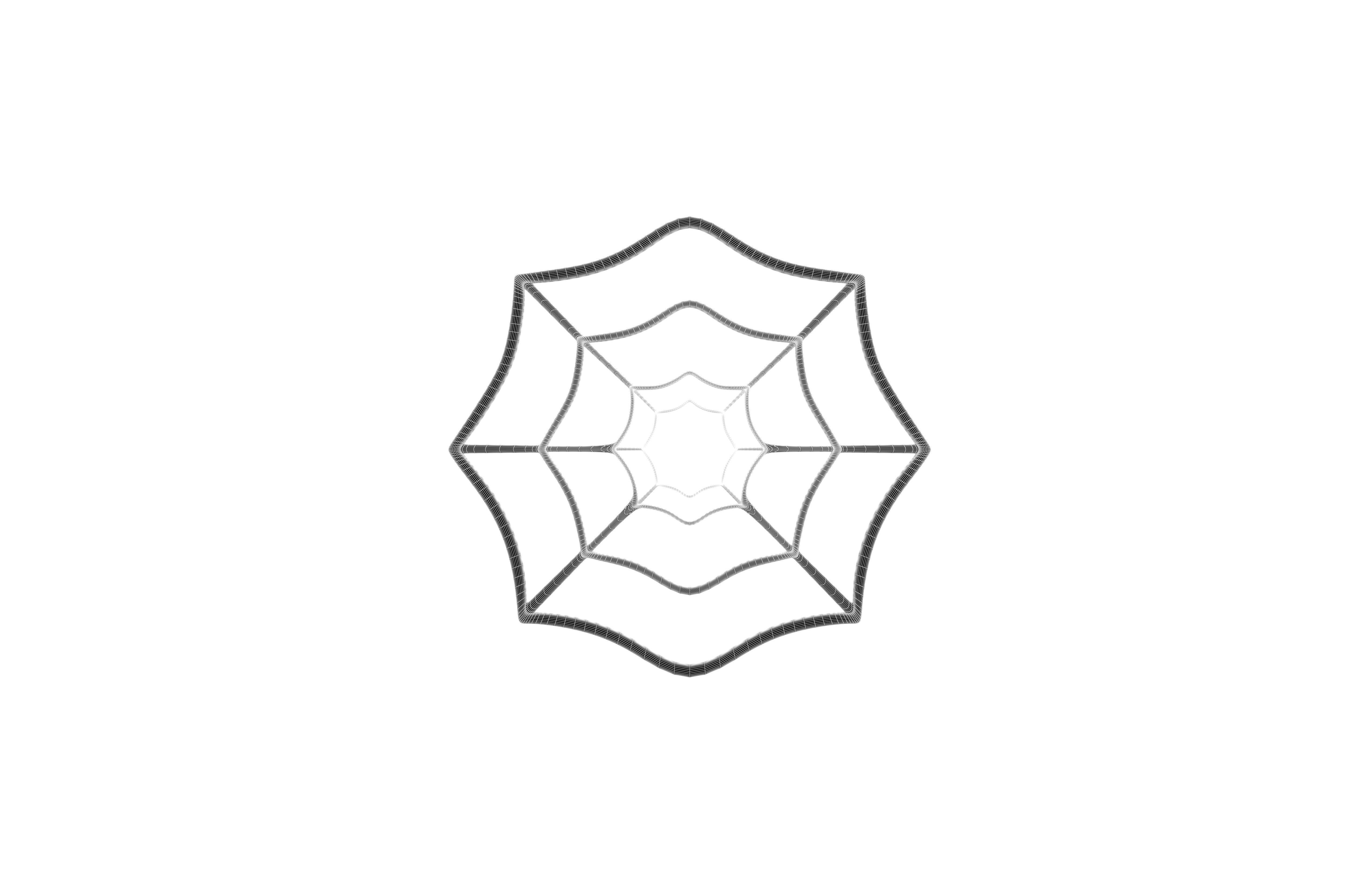 3D model Spider Web v1 002 VR / AR / low-poly | CGTrader