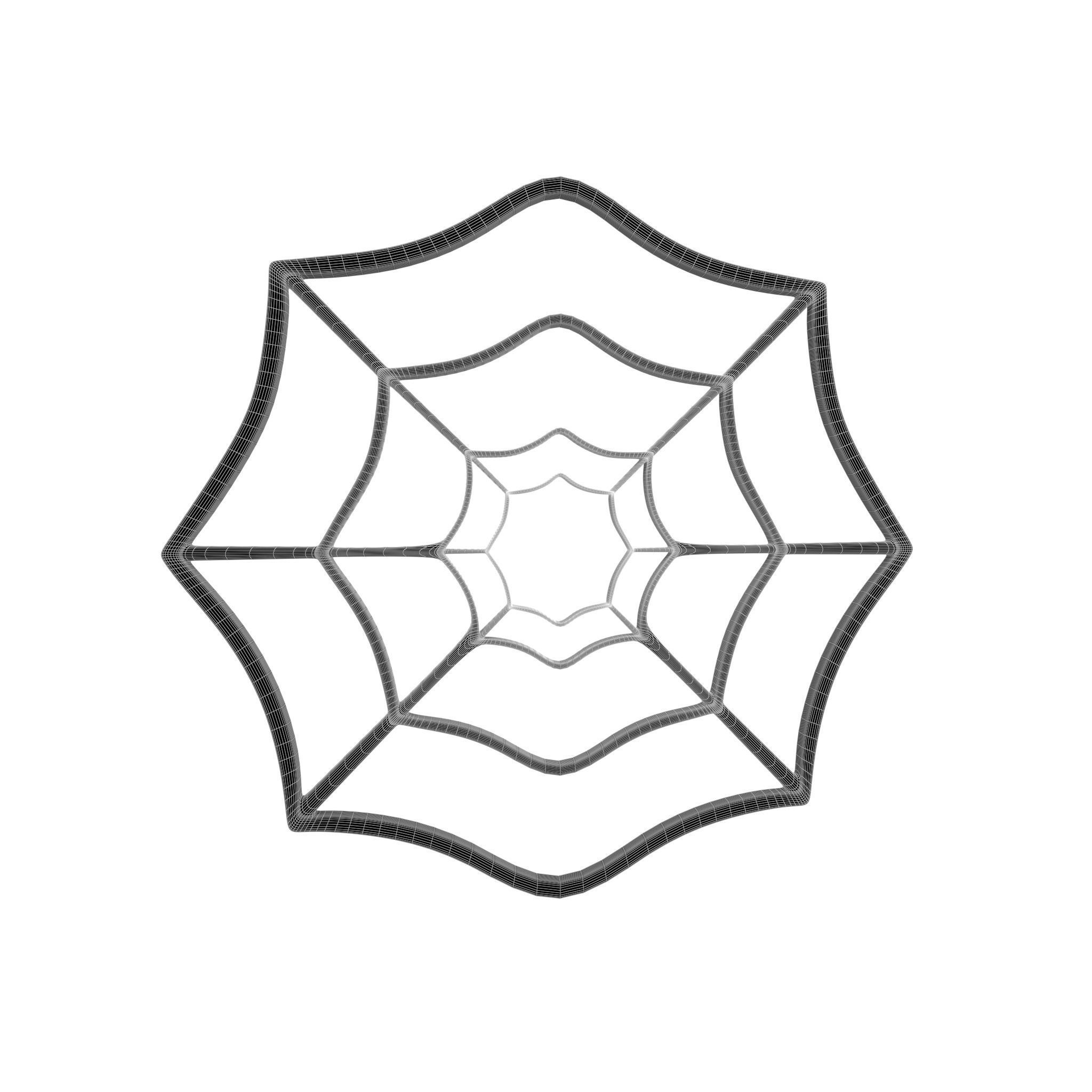 3D model Spider Web v1 002 VR / AR / low-poly | CGTrader