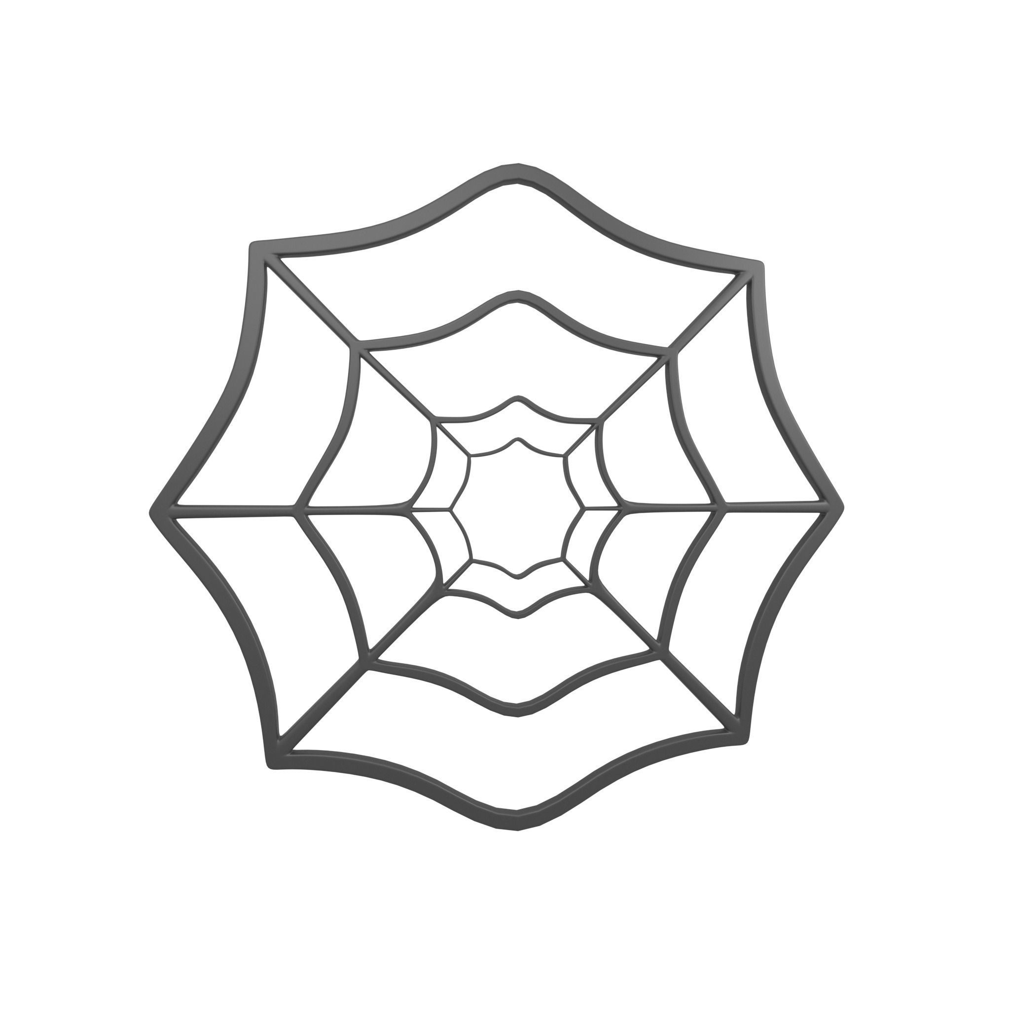 3D model Spider Web v1 003 VR / AR / low-poly | CGTrader
