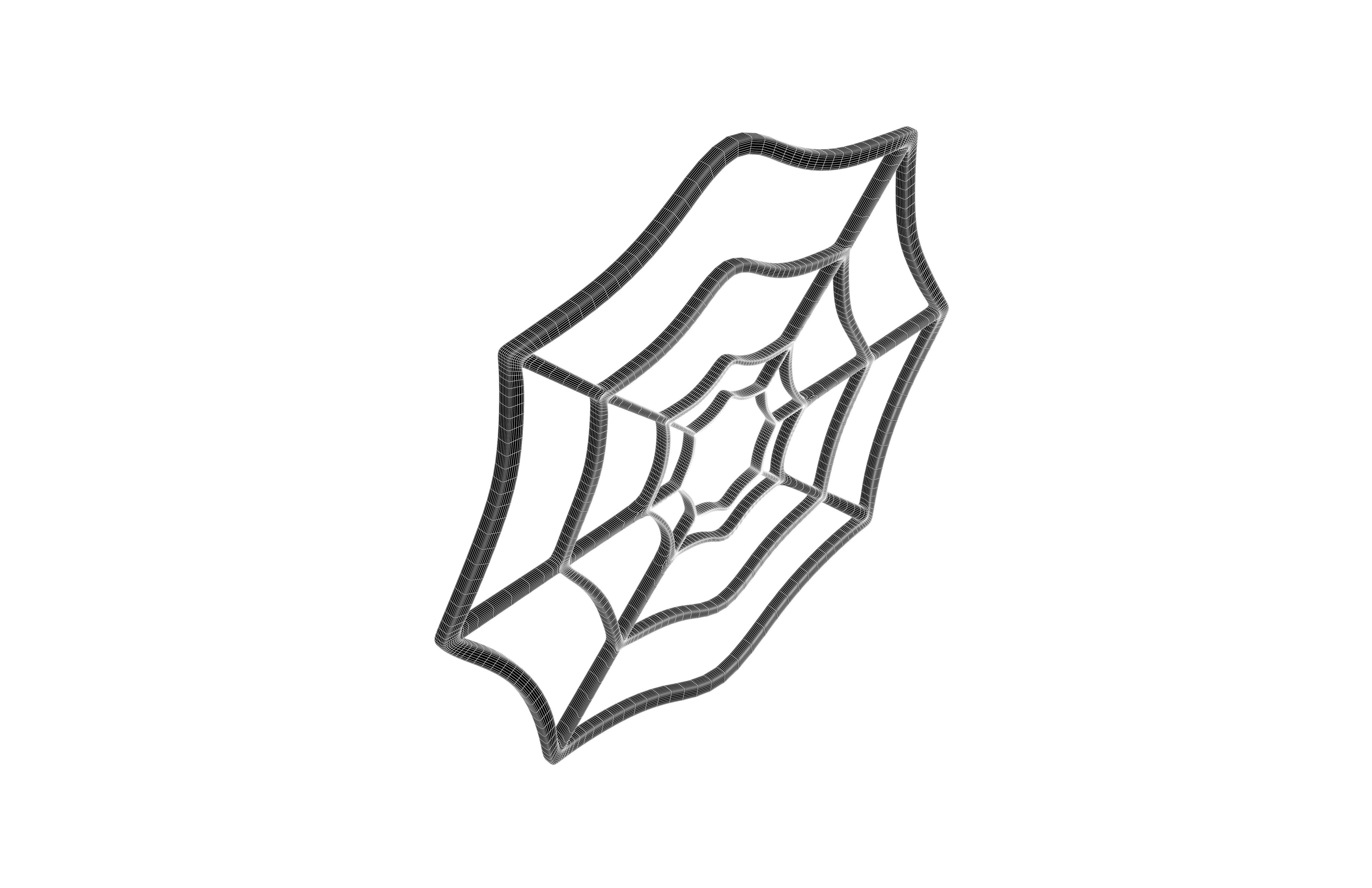 3D model Spider Web v1 004 VR / AR / low-poly | CGTrader