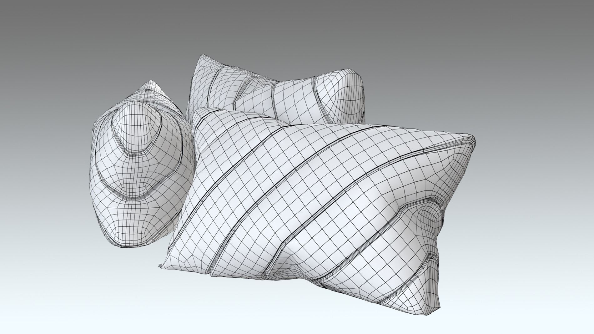 Cushion free 3D model | CGTrader