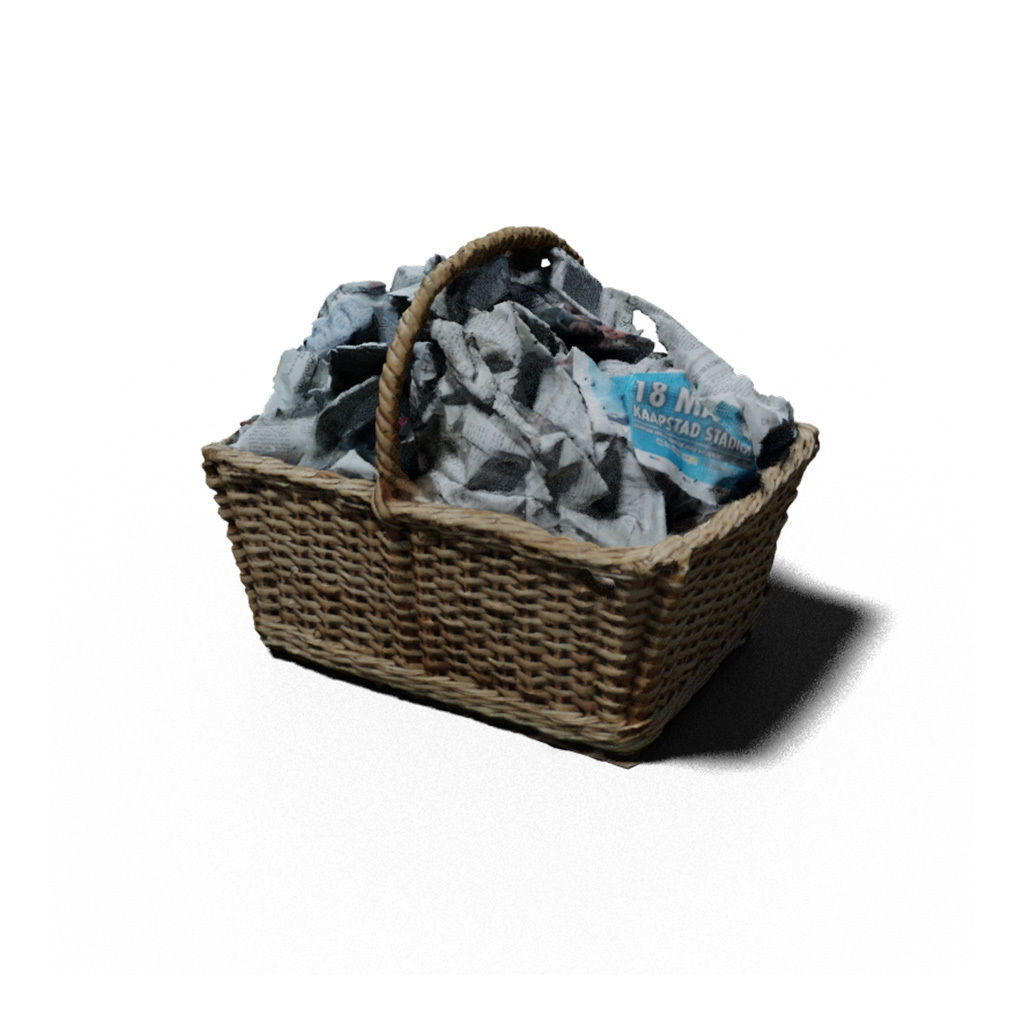 Digital Set Dressing Waste garbage rubbish litter pollution 3D model ...