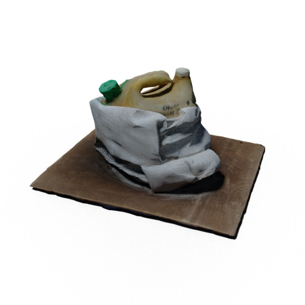 Digital Set Dressing Waste garbage rubbish litter pollution 3D model ...