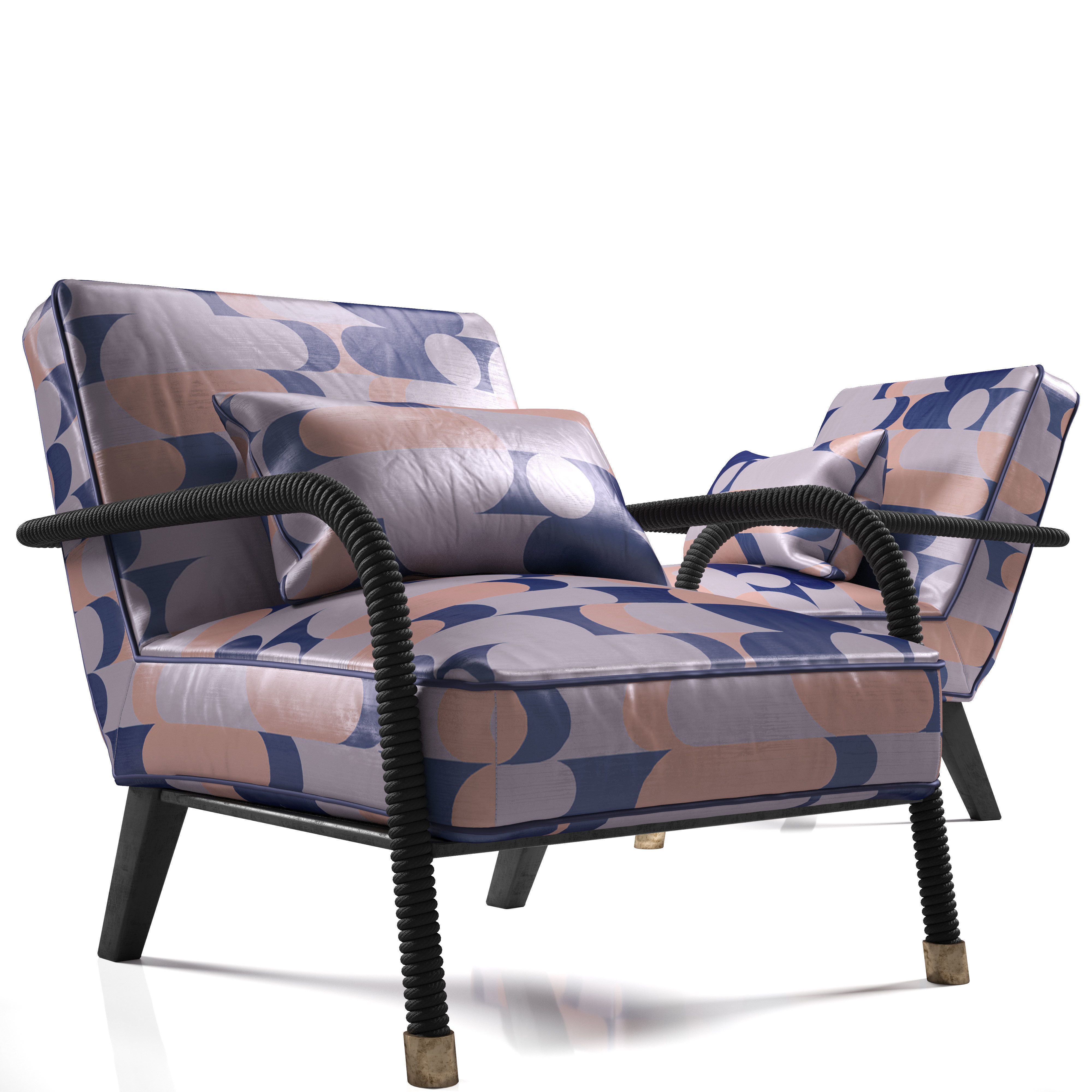 armchairs LOOP 3D model | CGTrader