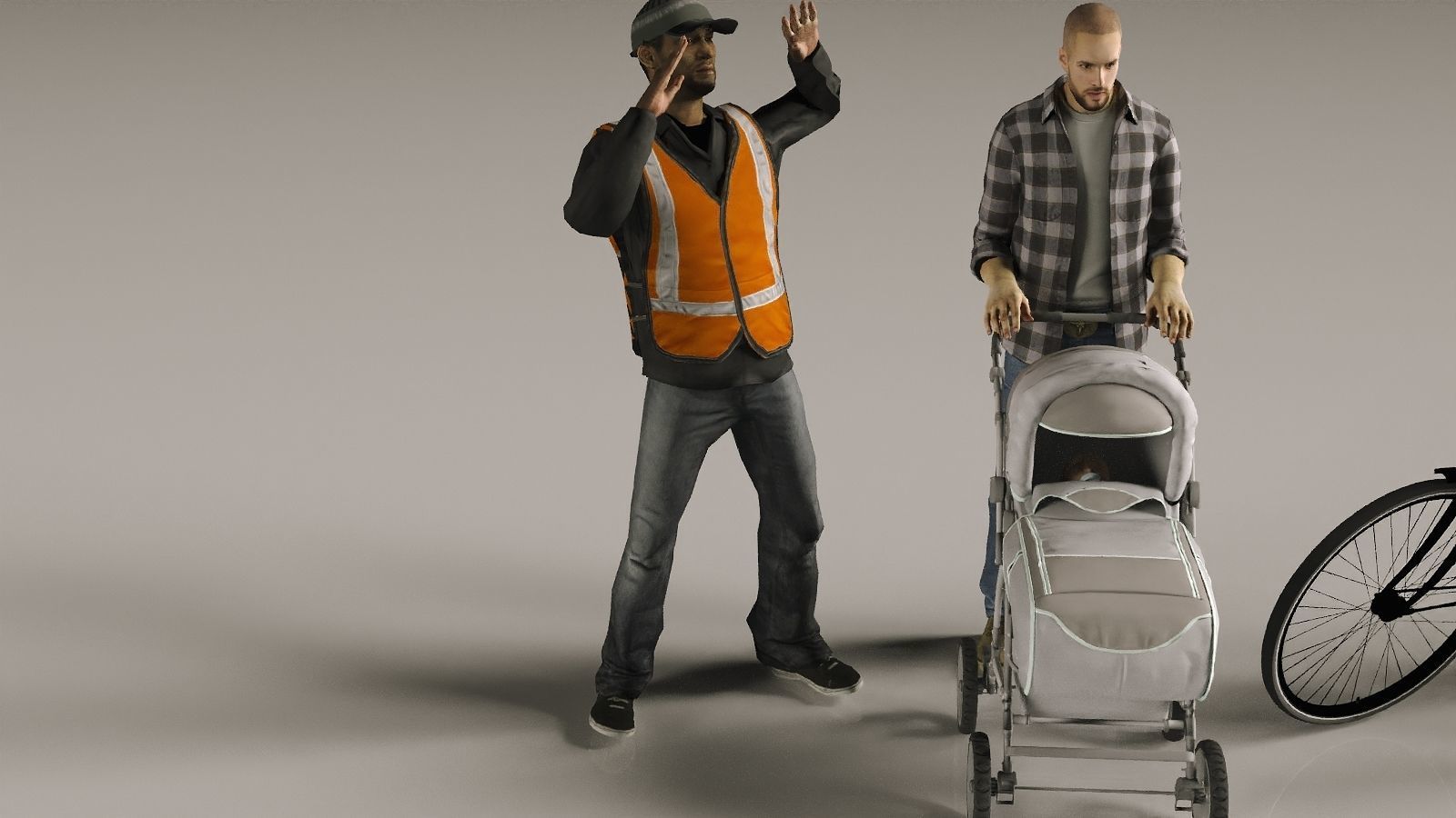 3d scan Male characters 1 3D model | CGTrader