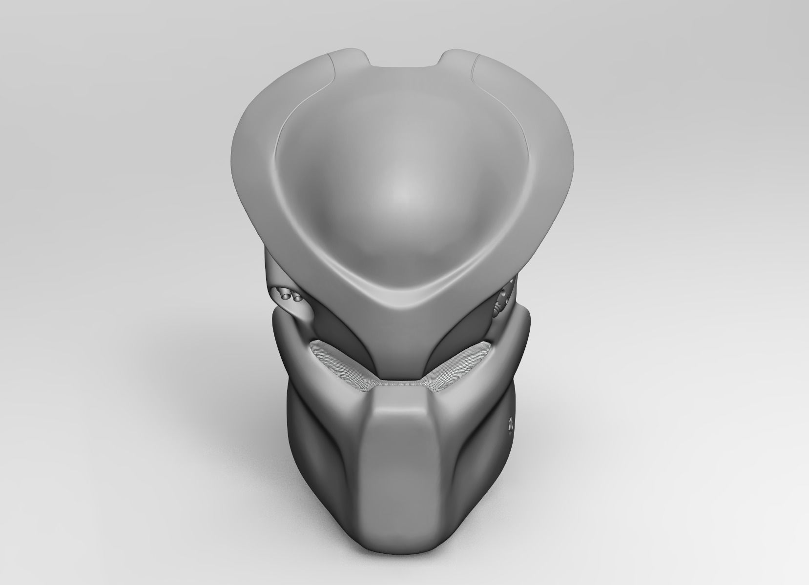 Predator Mask 1987 with interior design 3D model 3D printable | CGTrader