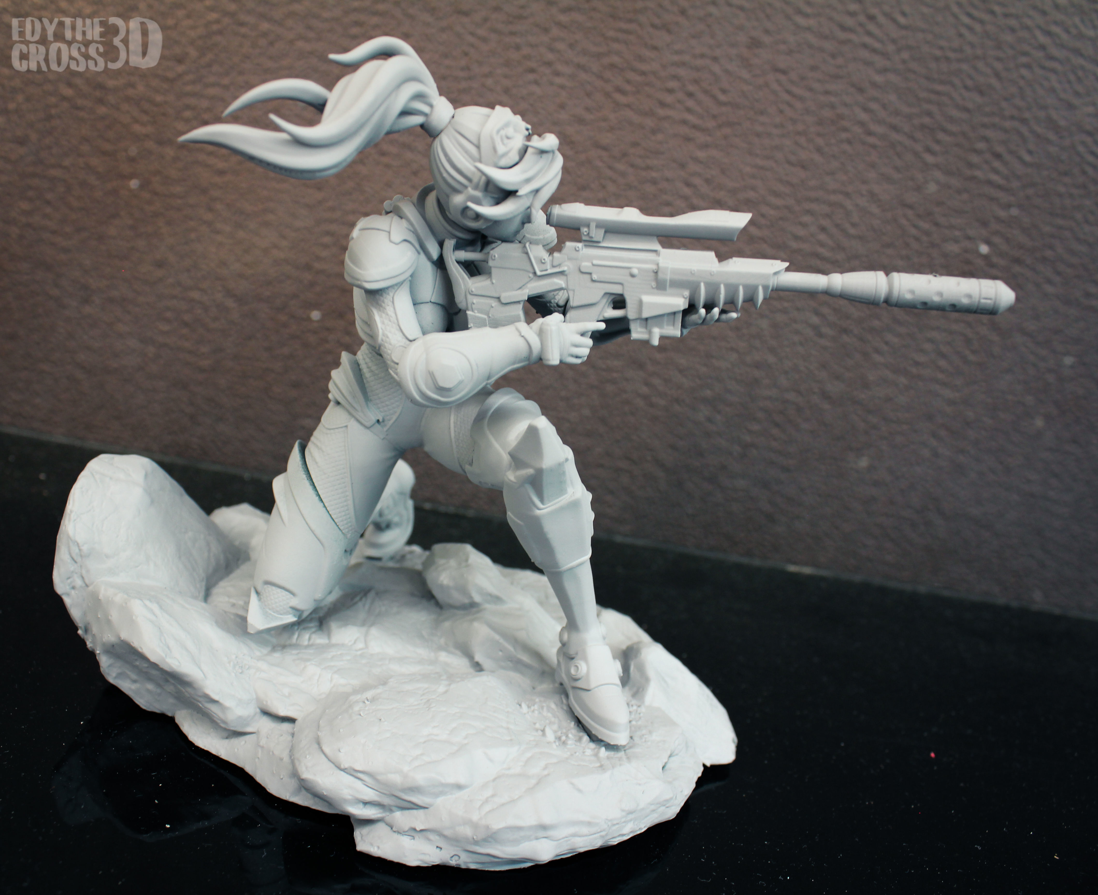 Kerrigan as Ghost 3D model 3D printable | CGTrader