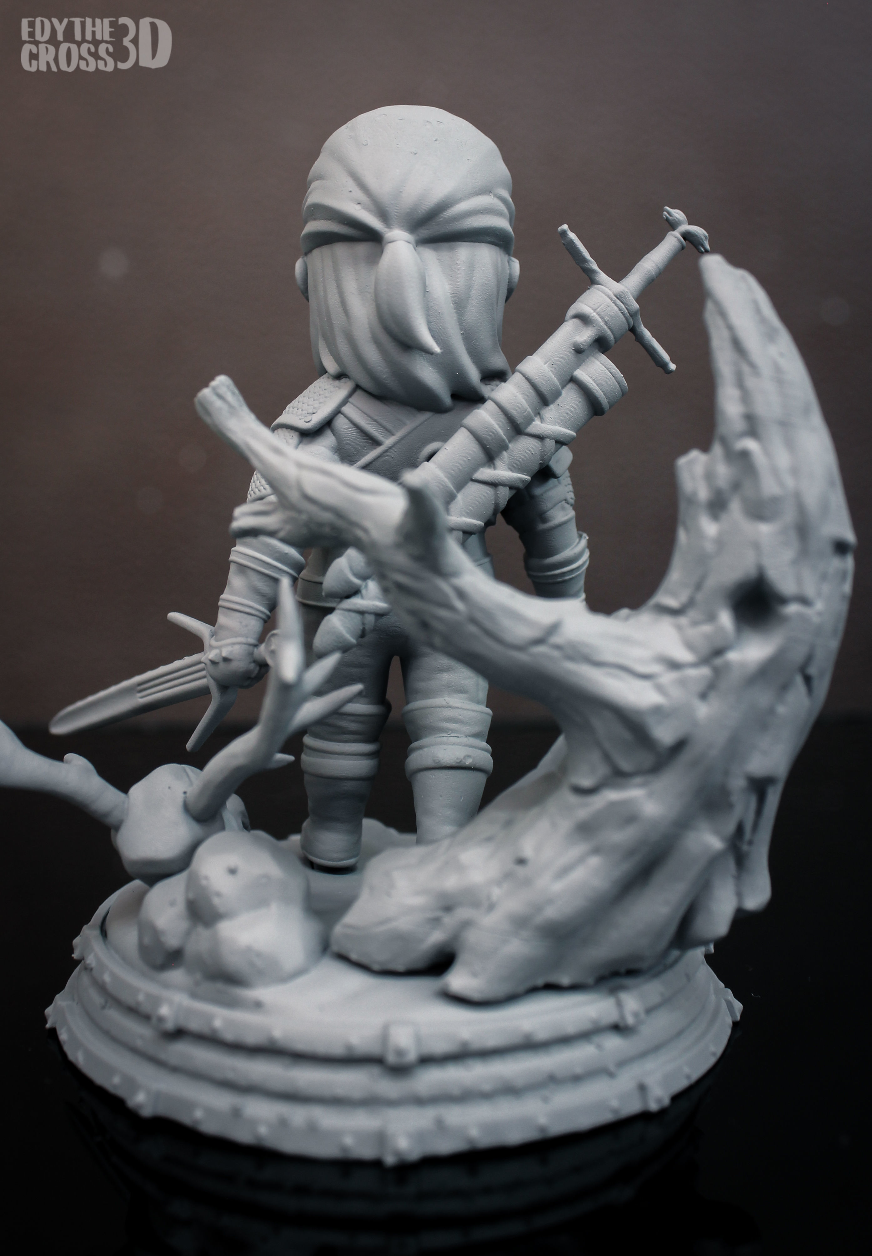 Geralt - Witcher 3D model 3D printable | CGTrader