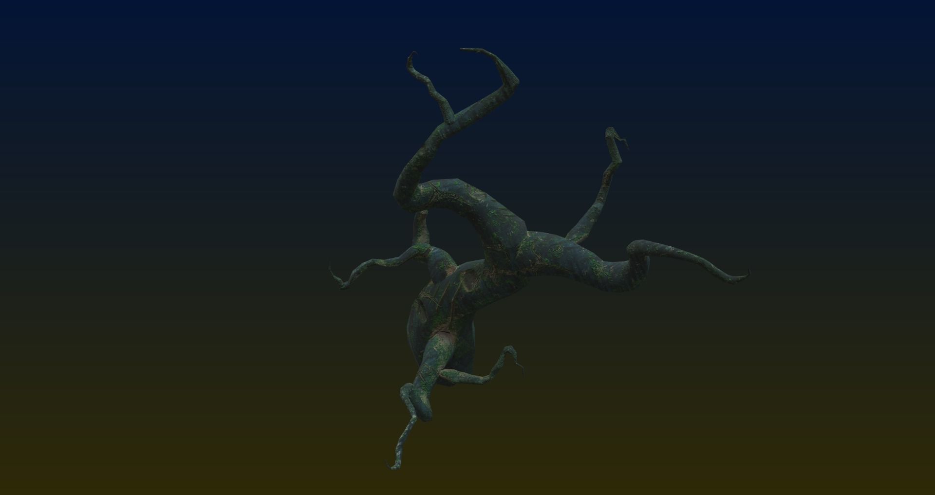 3D model Old Spooky Tree VR / AR / low-poly | CGTrader