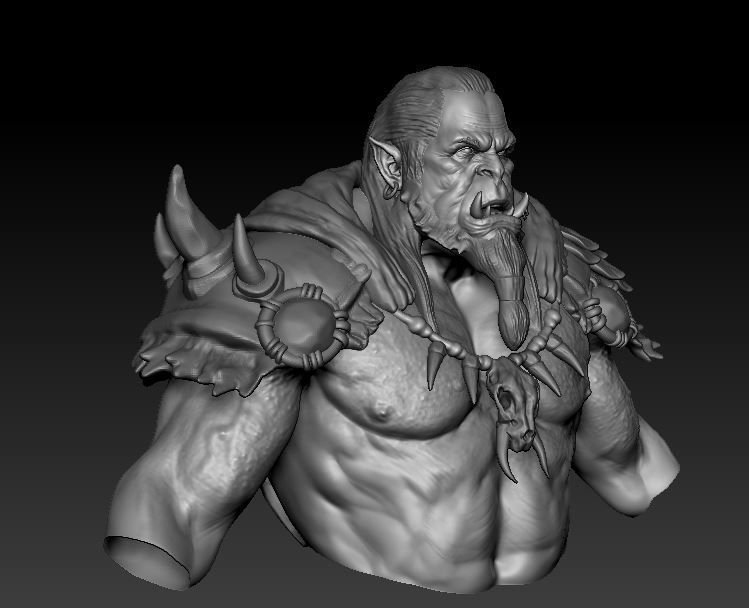 Zbrush Creature Alpha 3D model | CGTrader