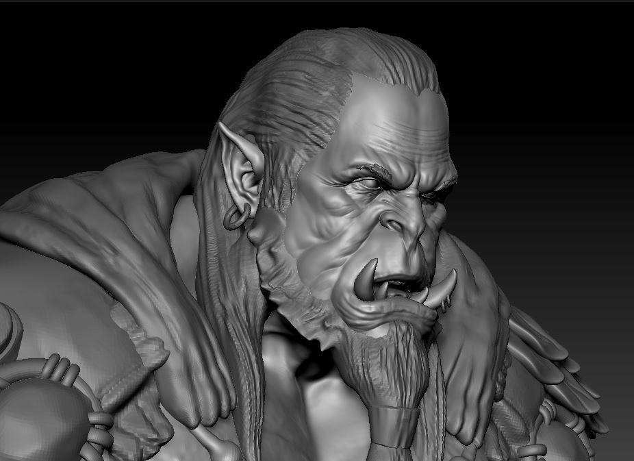 Zbrush Creature Alpha 3D model | CGTrader