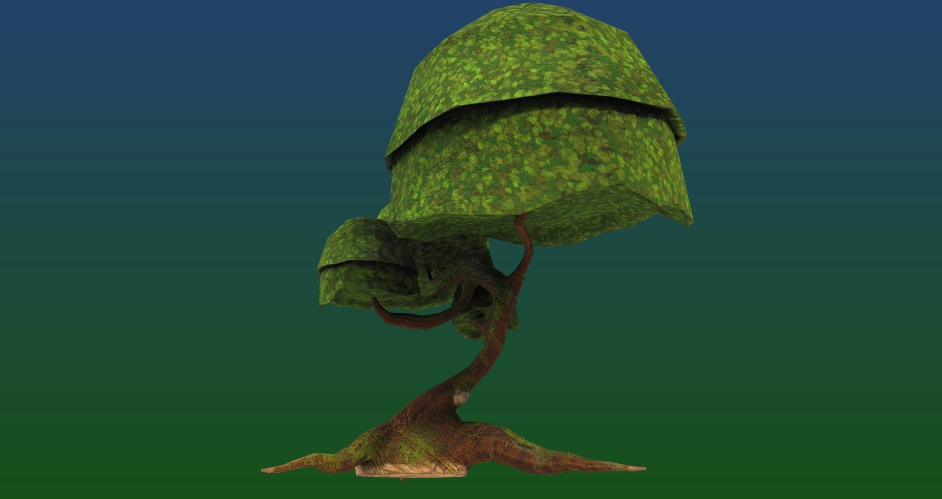 3D model Cartoon style Swamp tree for games VR / AR / low-poly | CGTrader