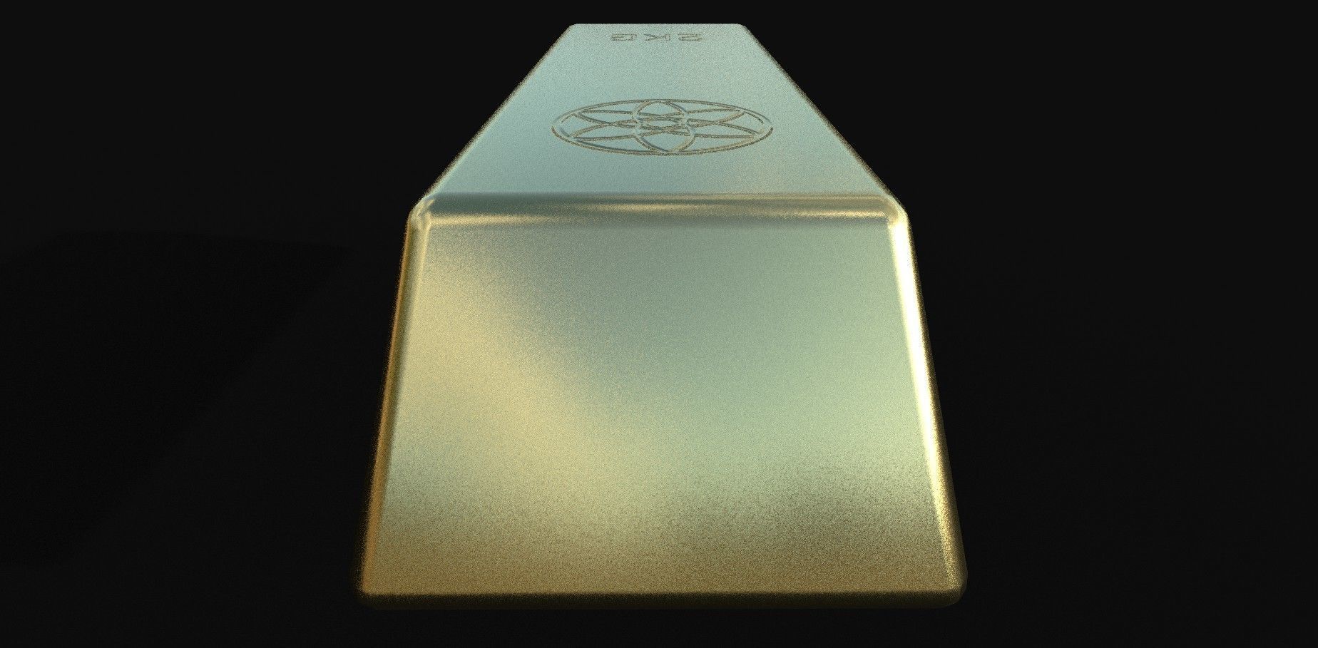 3D model Gold Ingot Low-poly 3D model VR / AR / low-poly | CGTrader