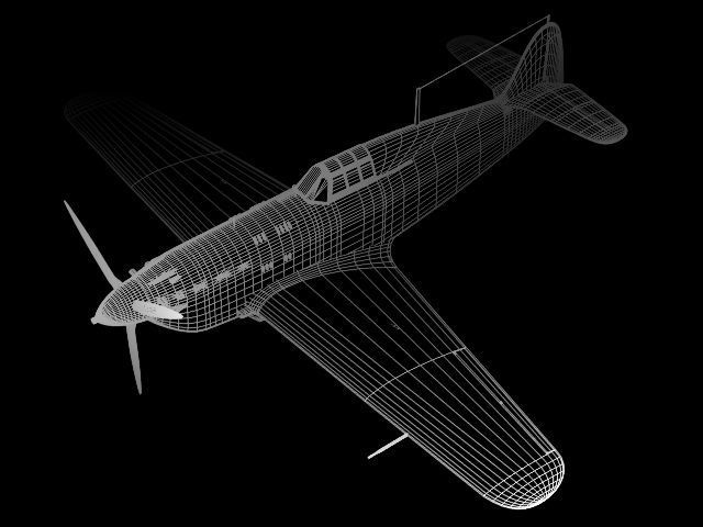 Rogozarski Ikarus IK-3 3D model | CGTrader