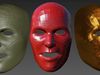 3D model Male mask VR / AR / low-poly | CGTrader