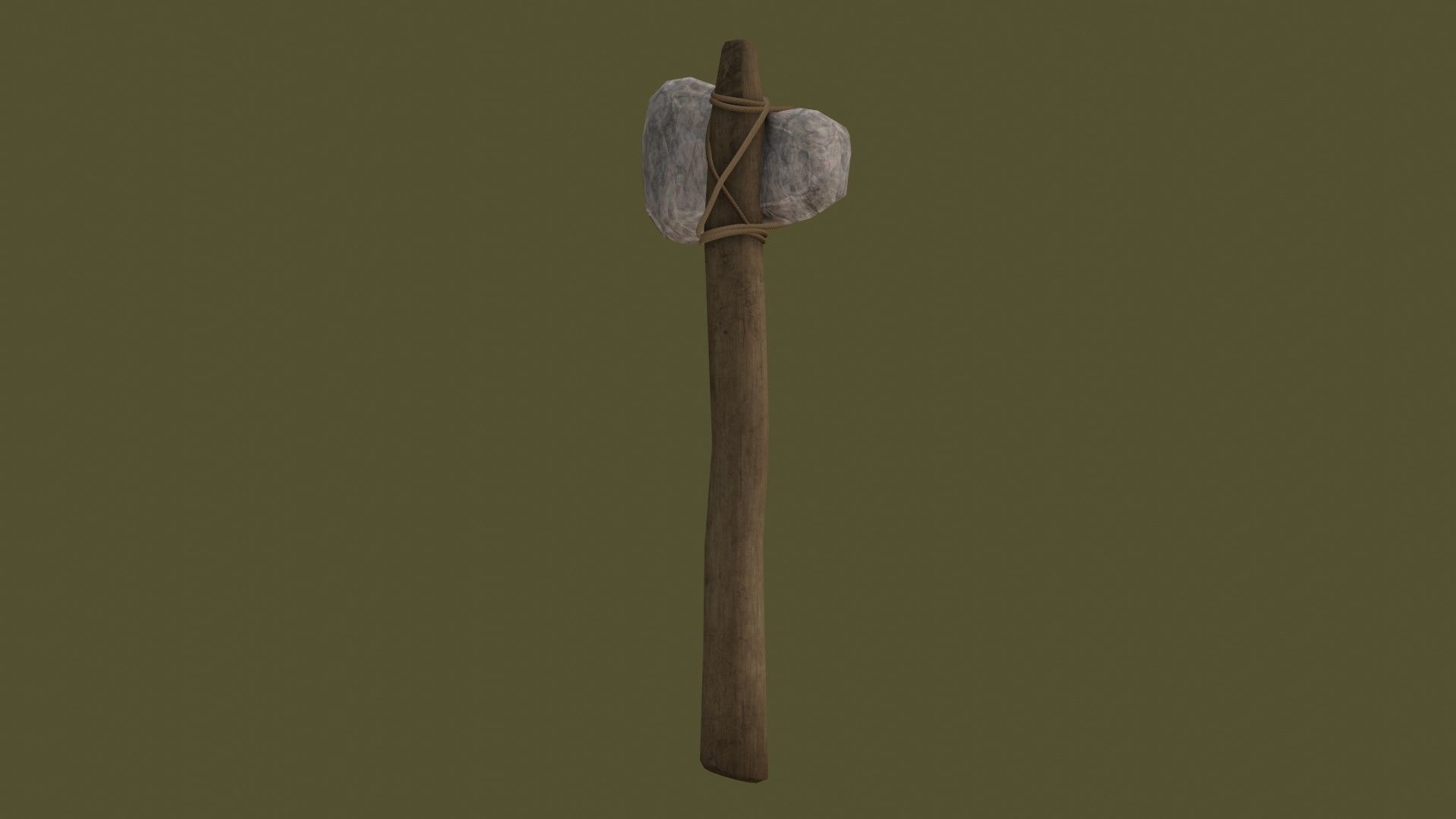3D model Primitive Axe - Game Ready VR / AR / low-poly | CGTrader