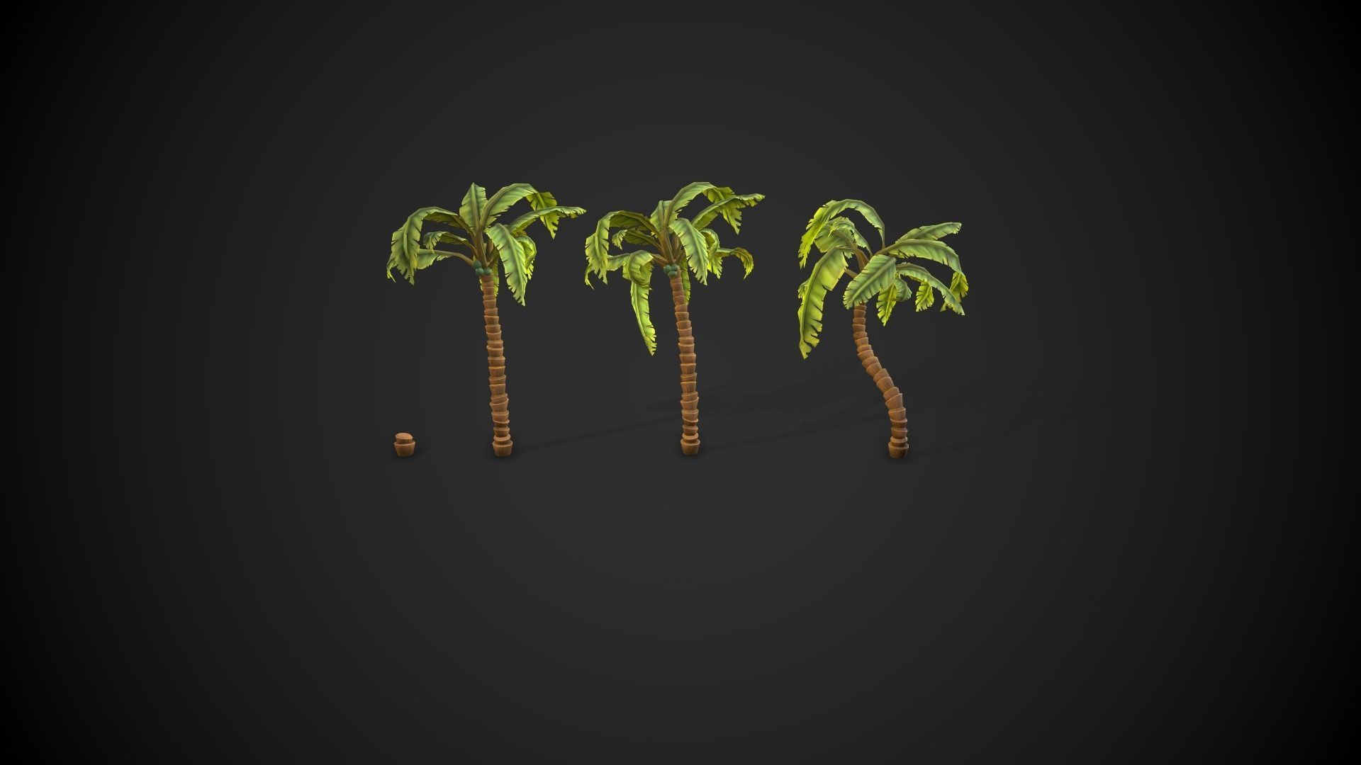 3D model Stylized Palm Tree VR / AR / low-poly | CGTrader