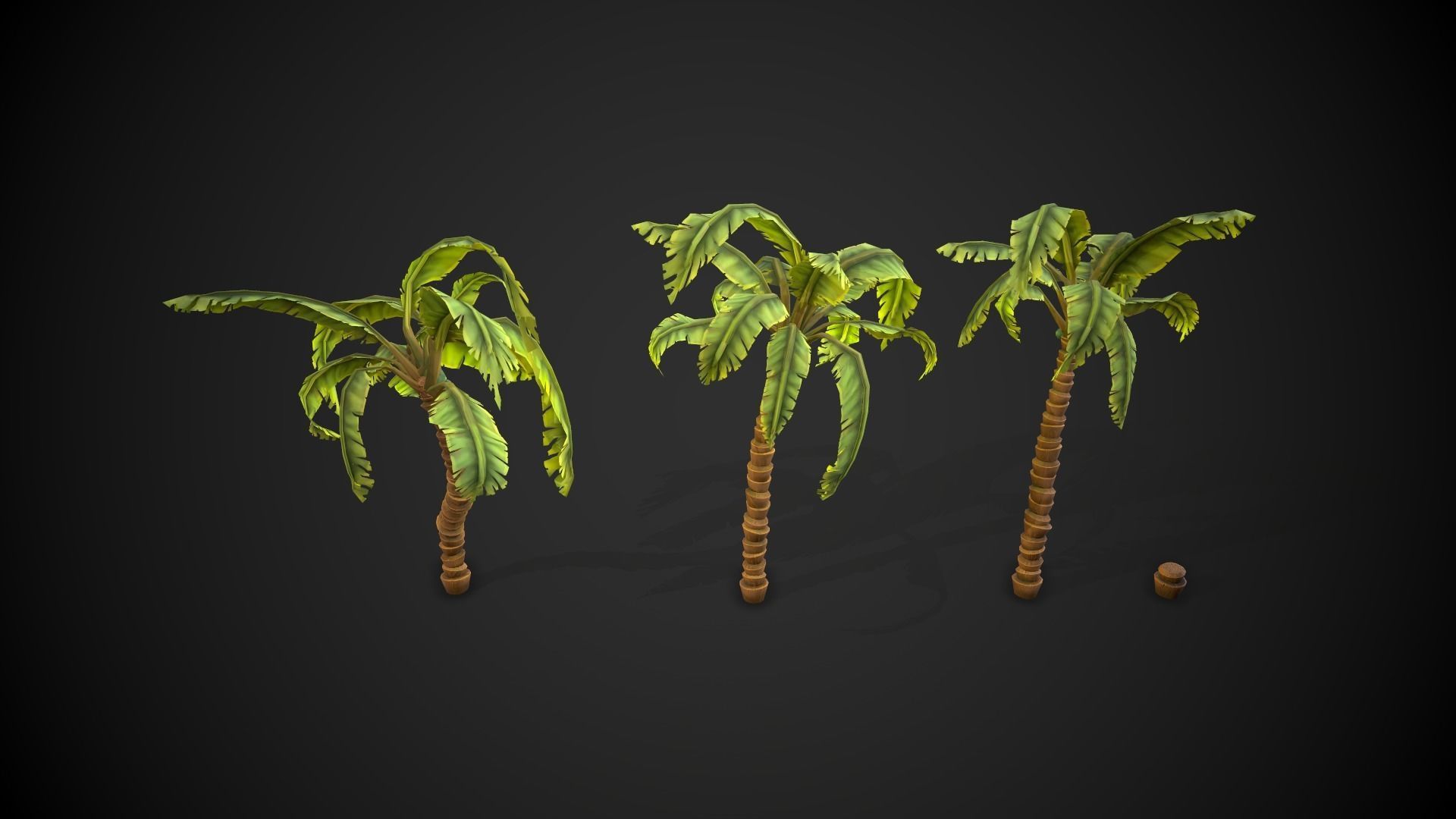 3D model Stylized Palm Tree VR / AR / low-poly | CGTrader