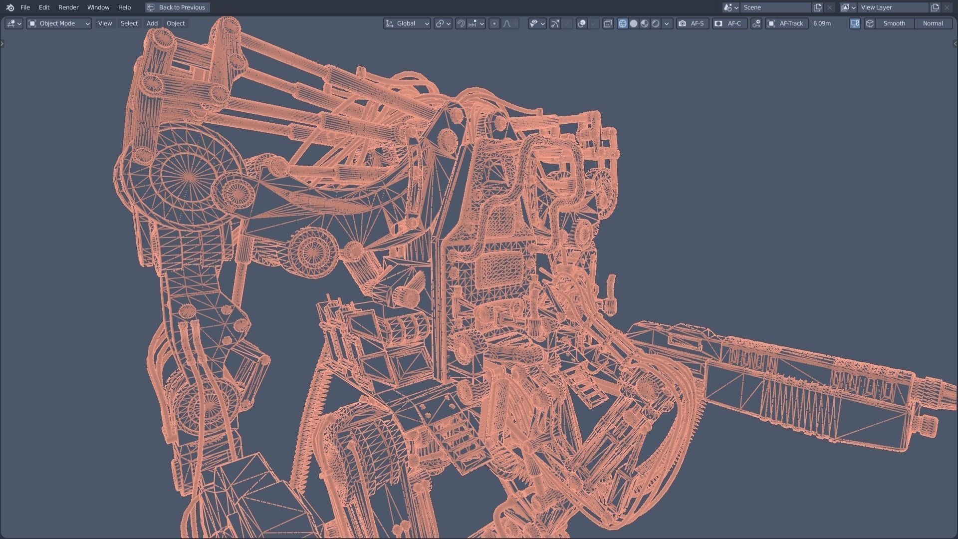 Mech in film Matrix 3D model | CGTrader