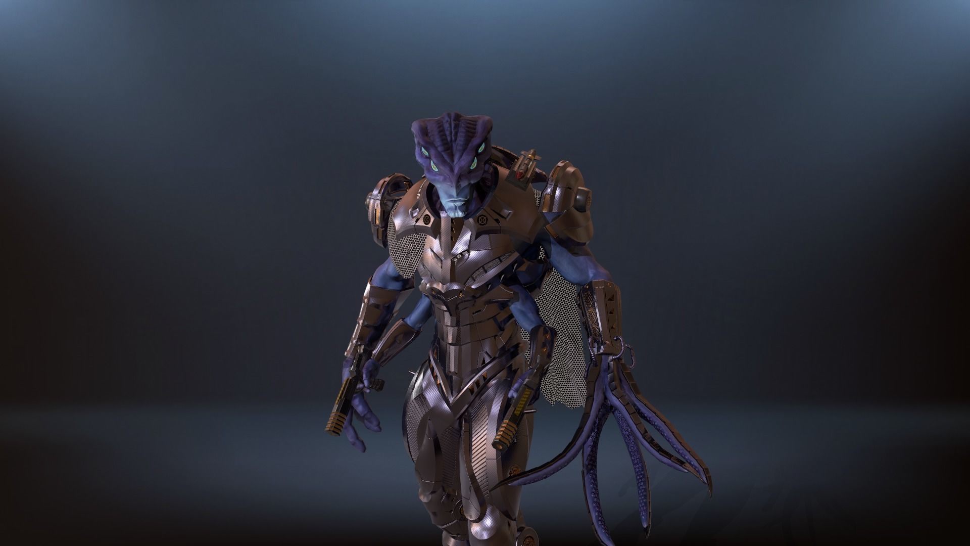 3D model Alien Creature VR / AR / low-poly | CGTrader