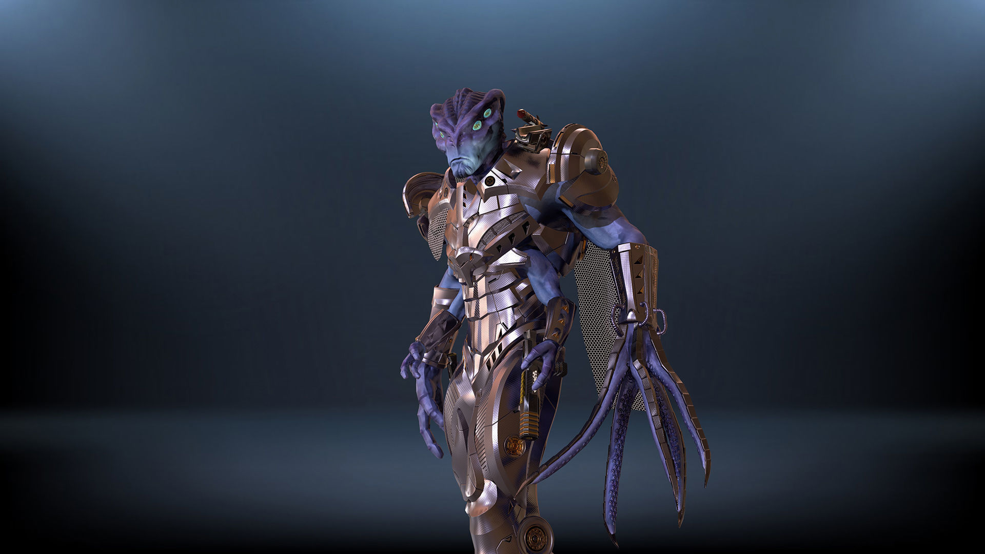 3D model Alien Creature VR / AR / low-poly | CGTrader