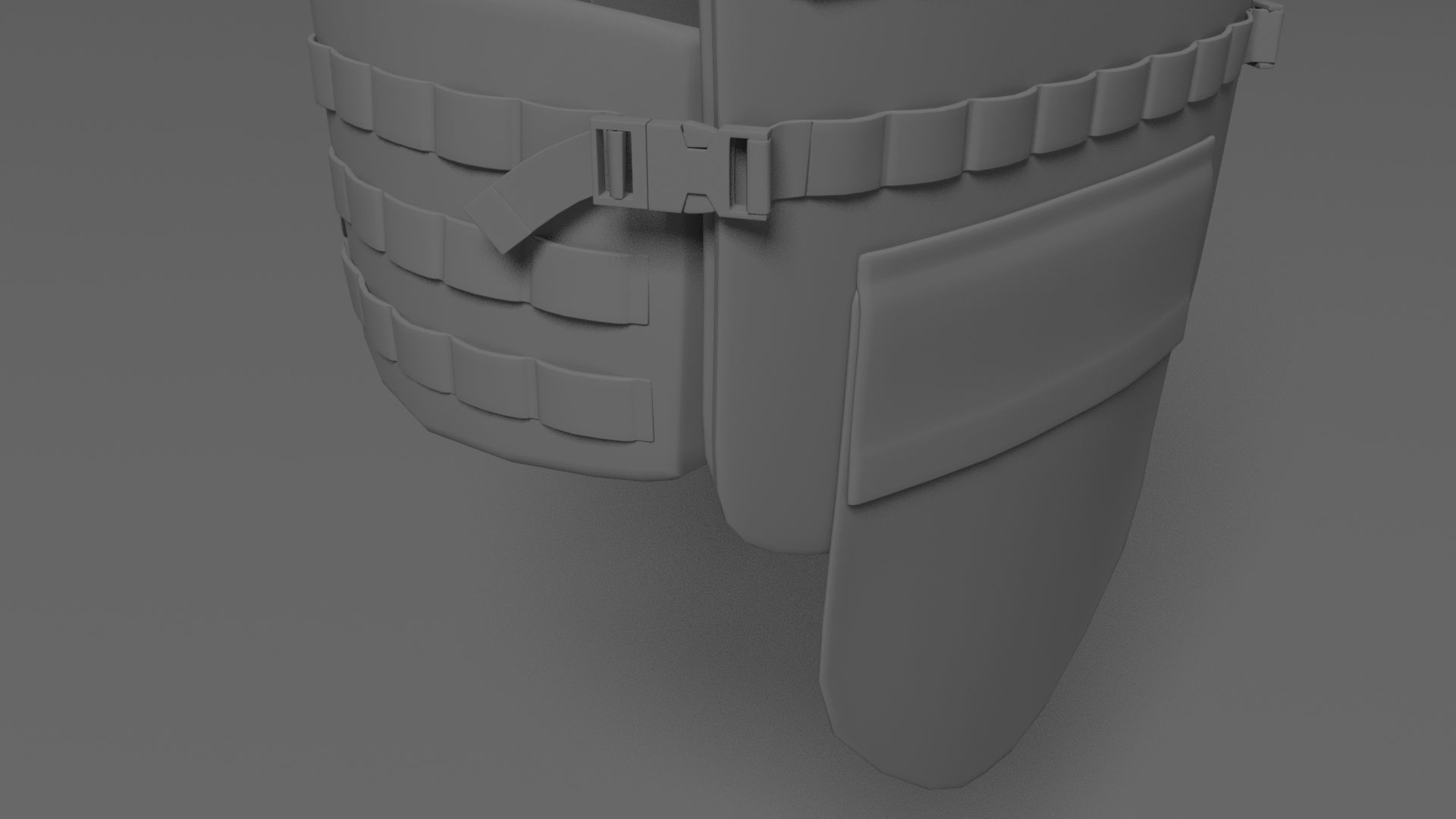 Russian bulletproof vest 6B45 Ratnik 3D model | CGTrader