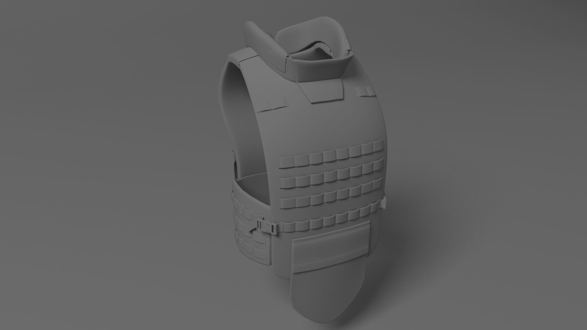 Russian bulletproof vest 6B45 Ratnik 3D model | CGTrader