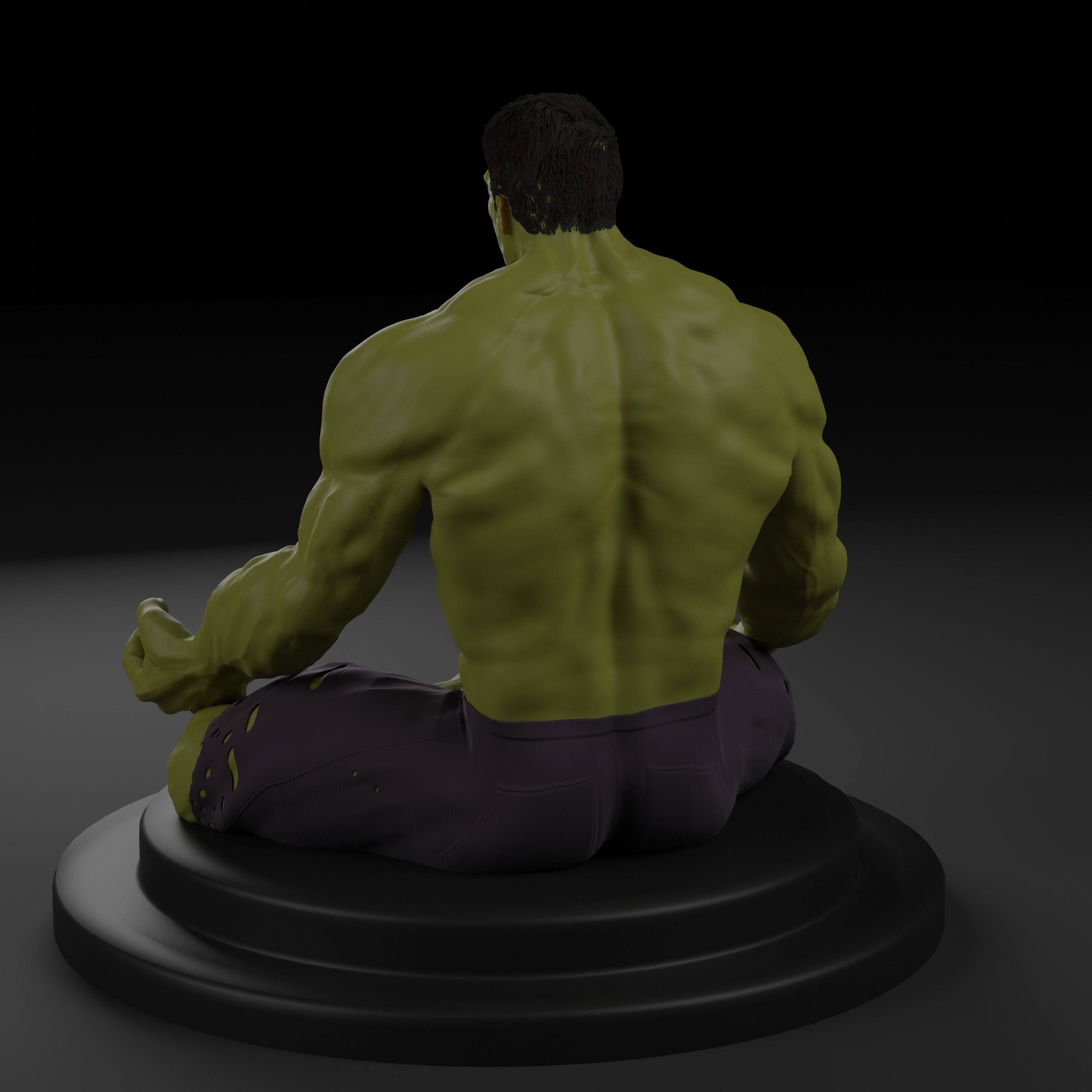 HULK self control 3D model 3D printable | CGTrader