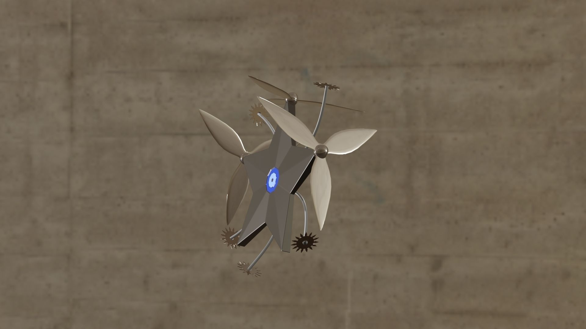3D model Star robot VR / AR / low-poly | CGTrader