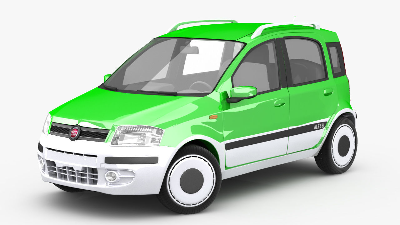Fiat Panda Alessi 3 D 3D model | CGTrader