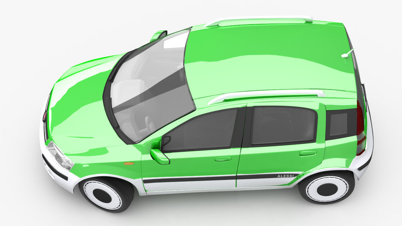 Fiat Panda Alessi 3 D 3D model | CGTrader