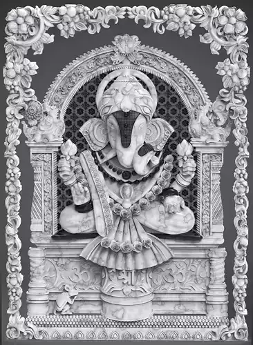 Ganesh ji free 3D model | CGTrader