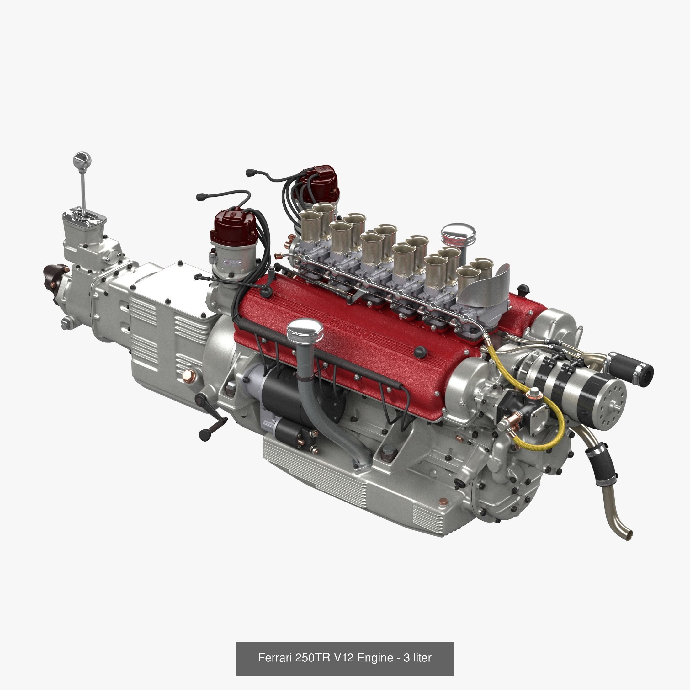 Ferrari Classic Engine Pack Bundle 3D Model Collection | CGTrader