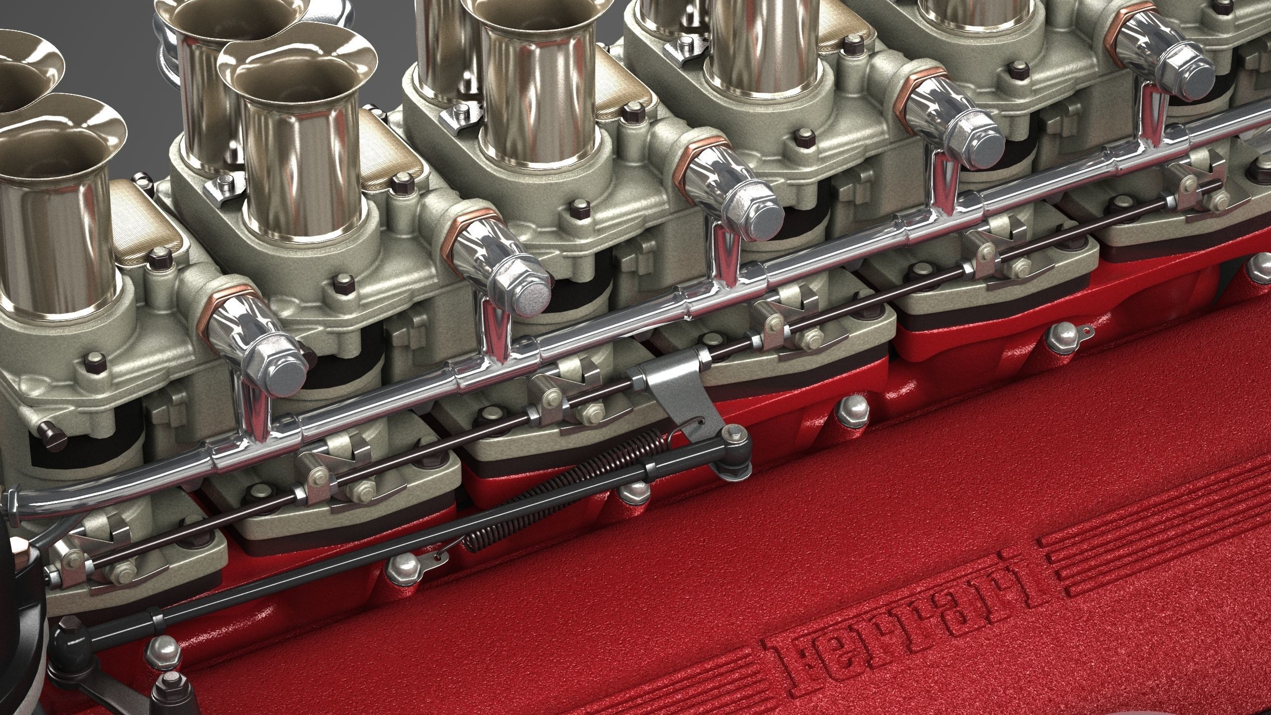 Ferrari Classic Engine Pack Bundle 3D Model Collection | CGTrader