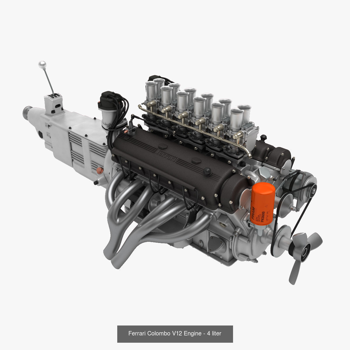 Ferrari Classic Engine Pack Bundle 3D Model Collection | CGTrader