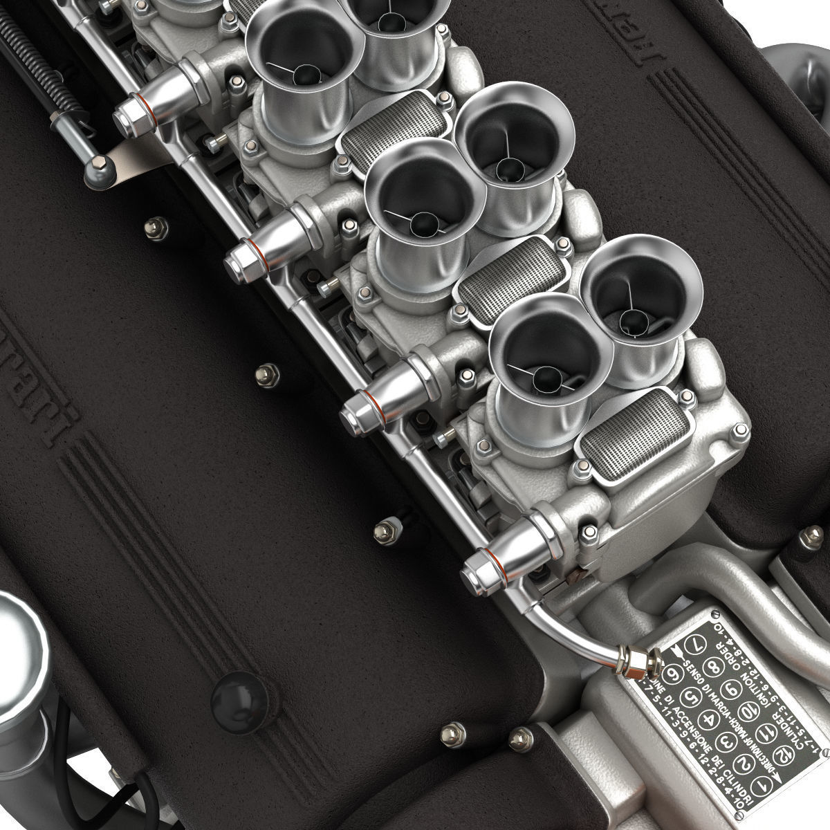 Ferrari Classic Engine Pack Bundle 3D Model Collection | CGTrader