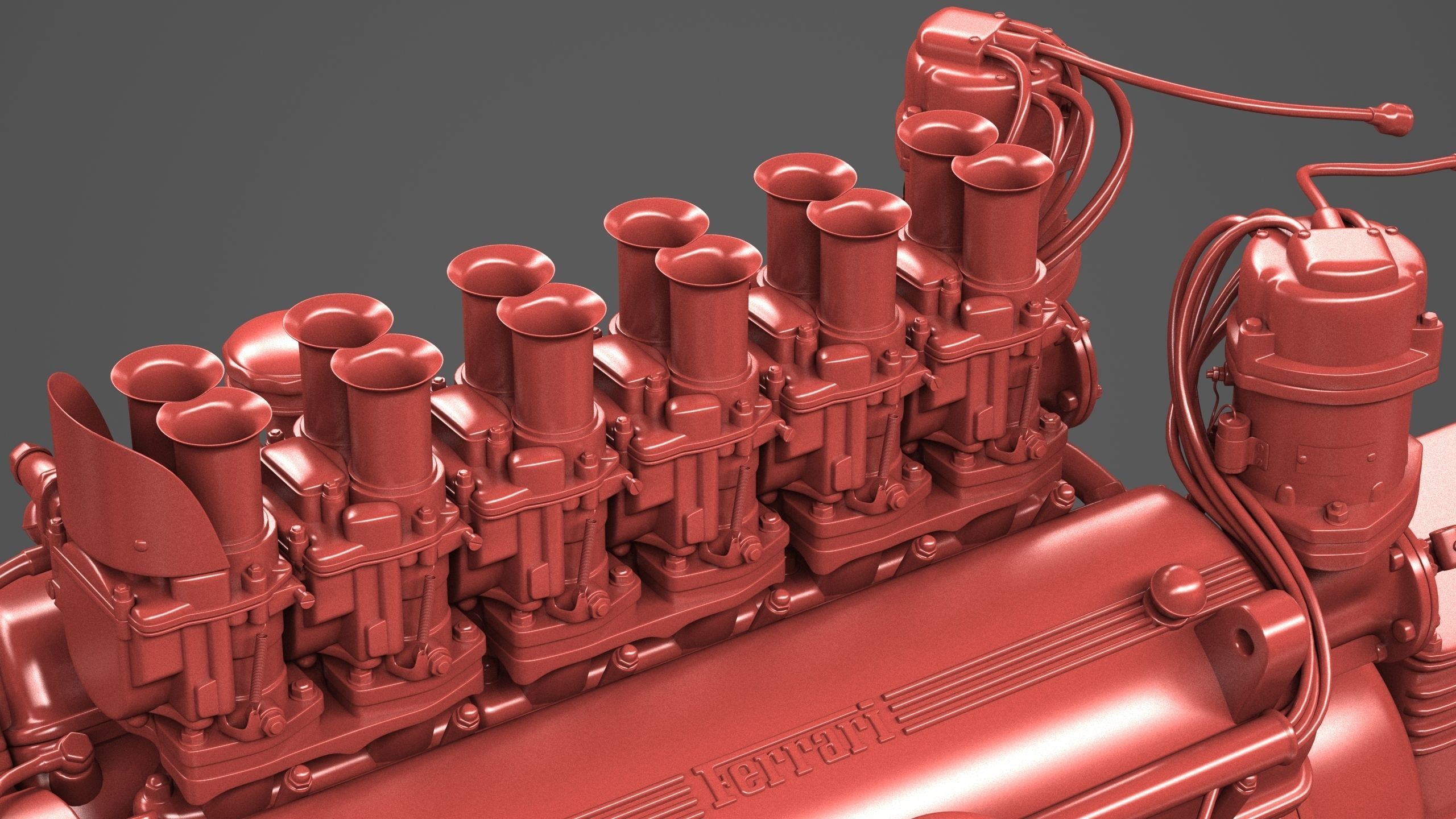 Ferrari Classic Engine Pack Bundle 3D Model Collection | CGTrader
