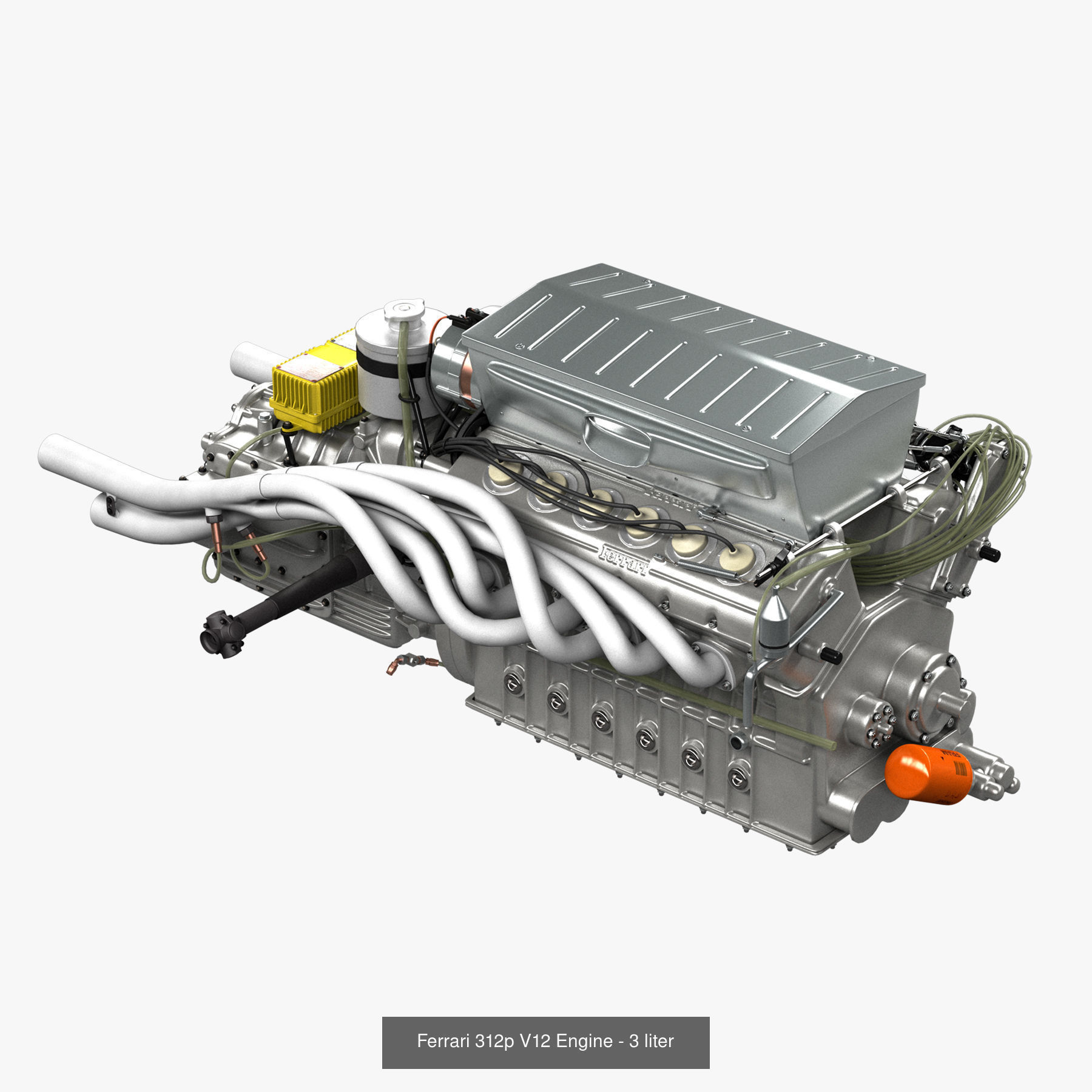 Ferrari Classic Engine Pack Bundle 3D Model Collection | CGTrader