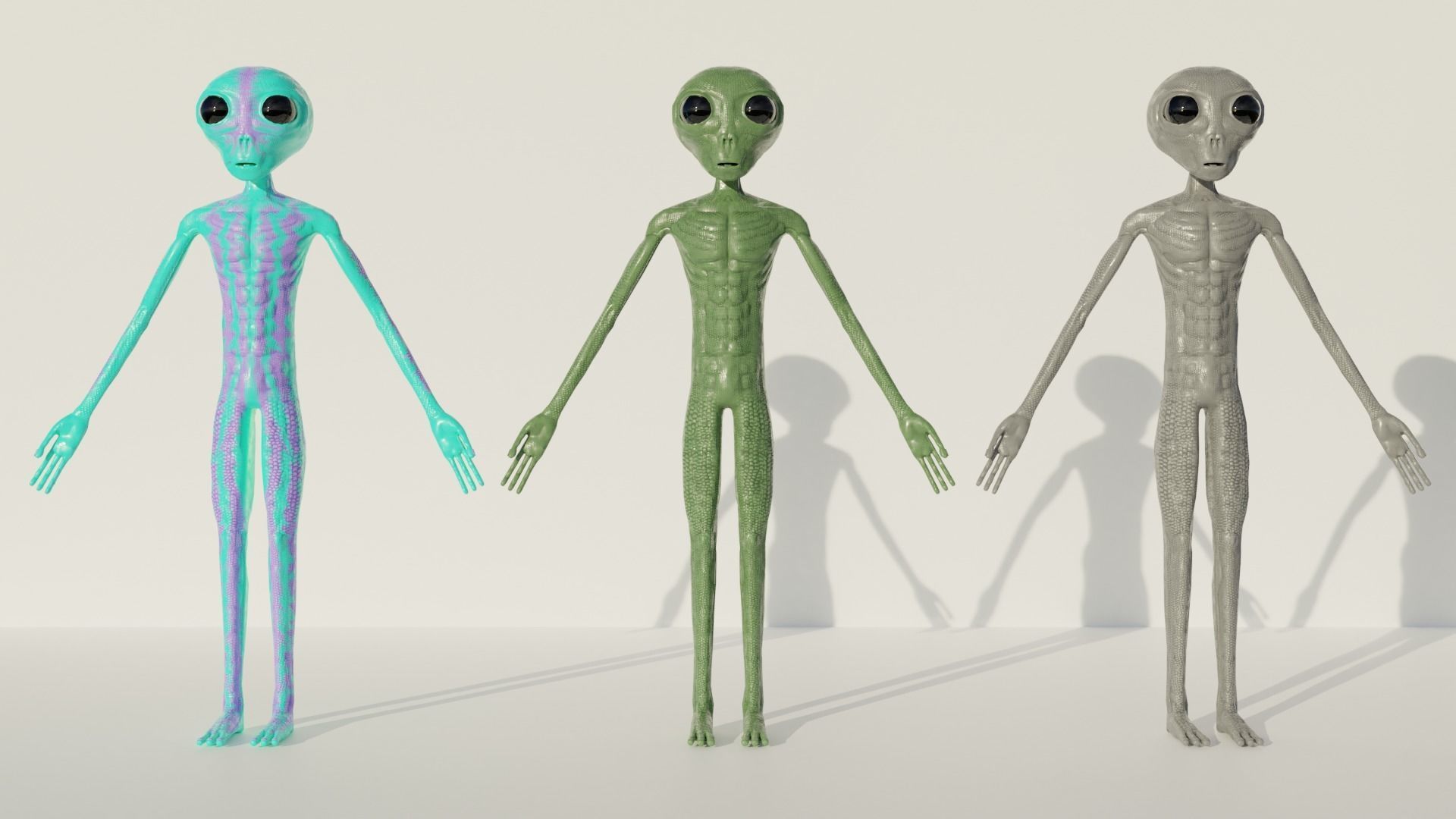 3D model Alien VR / AR / low-poly | CGTrader