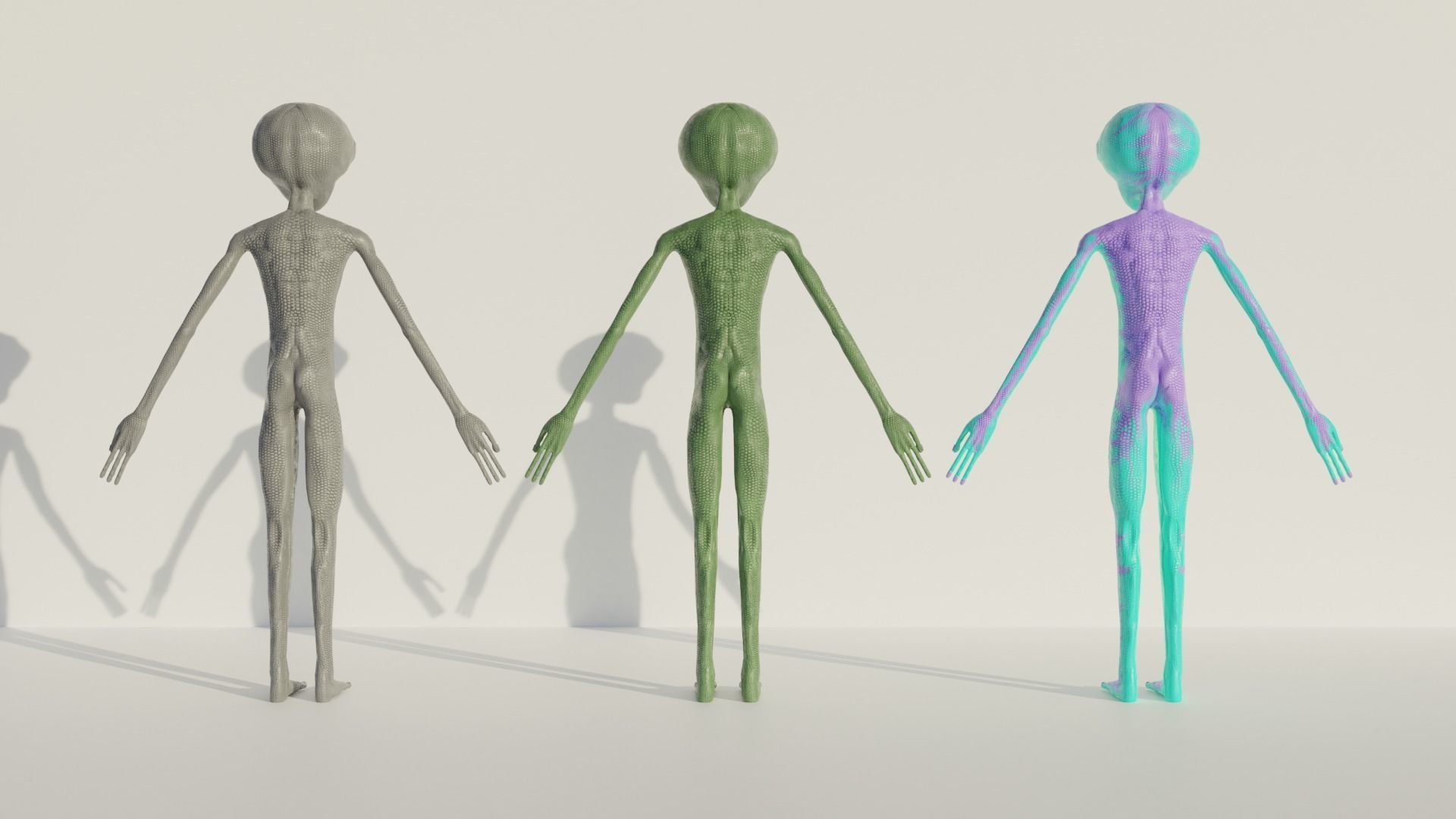 3D model Alien VR / AR / low-poly | CGTrader